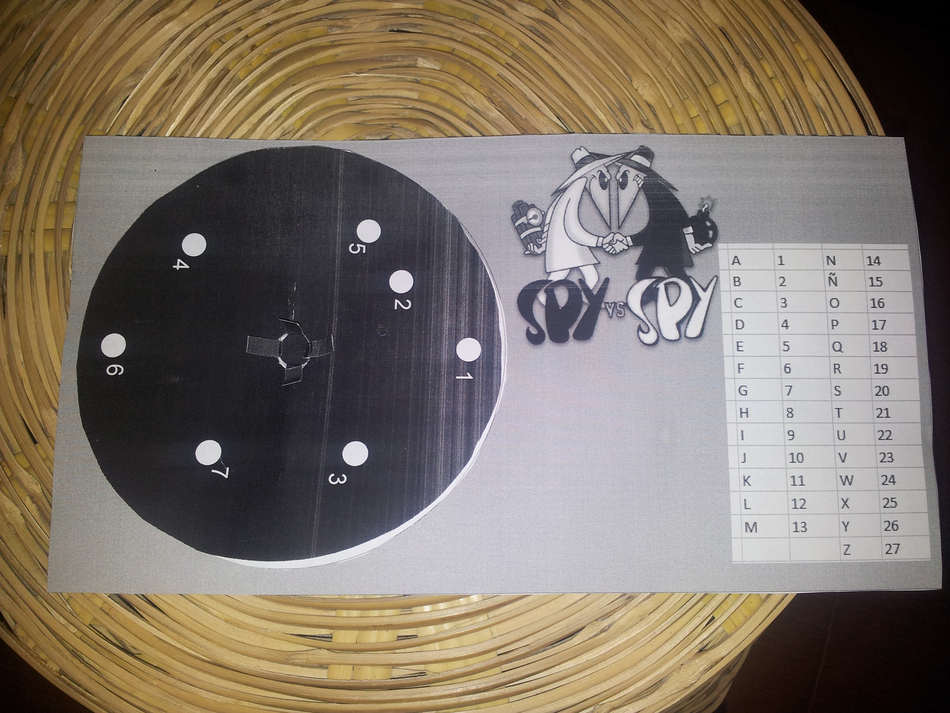 Secret Spy Message Disc - Instructables