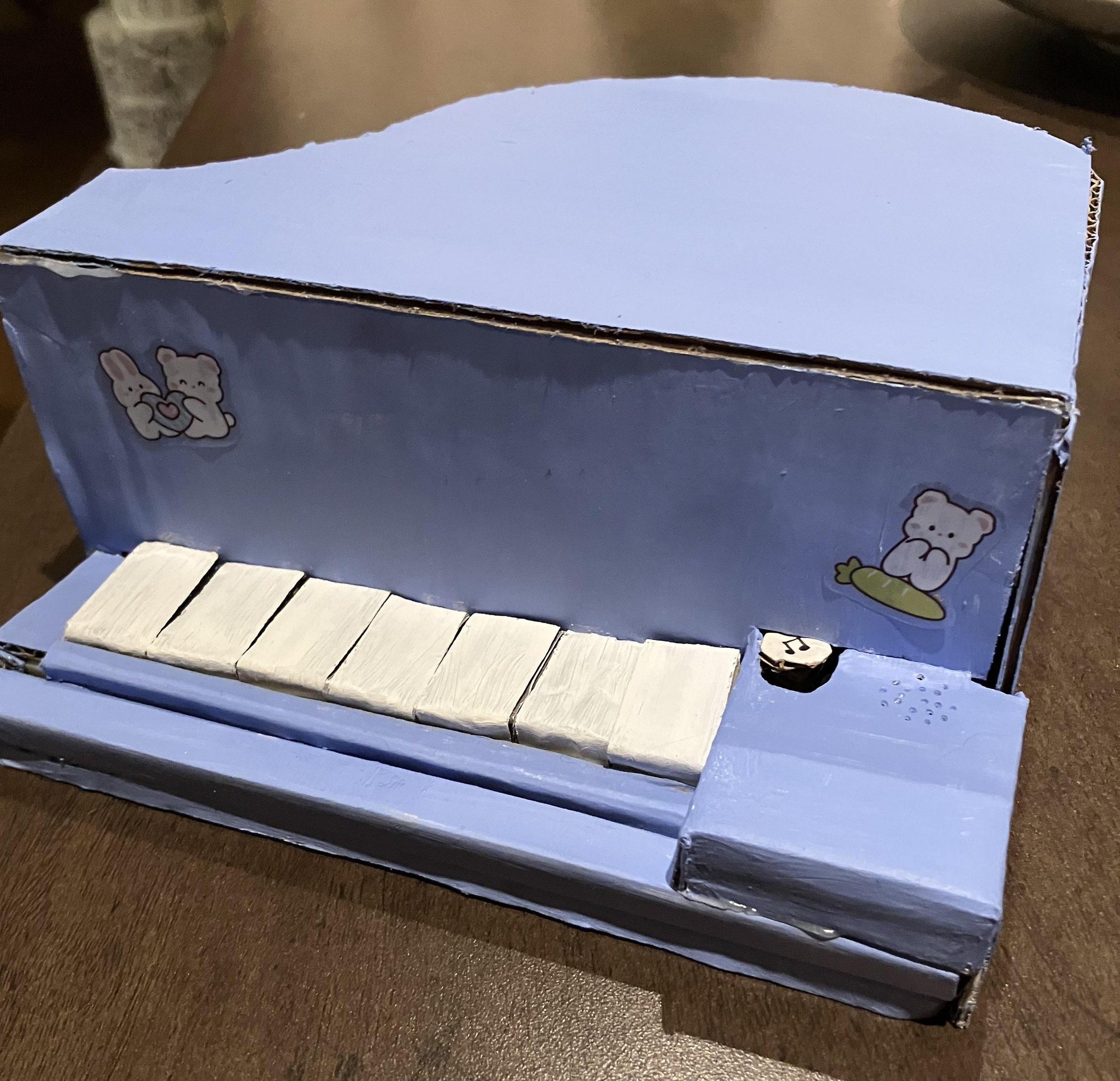 Cardboard Piano Keyboard Guide at Casey Hinton blog