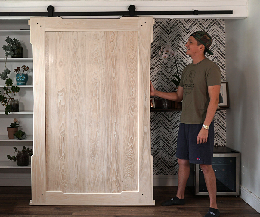 Timber Frame Sliding Barn Door : 11 Steps (with Pictures) - Instructables