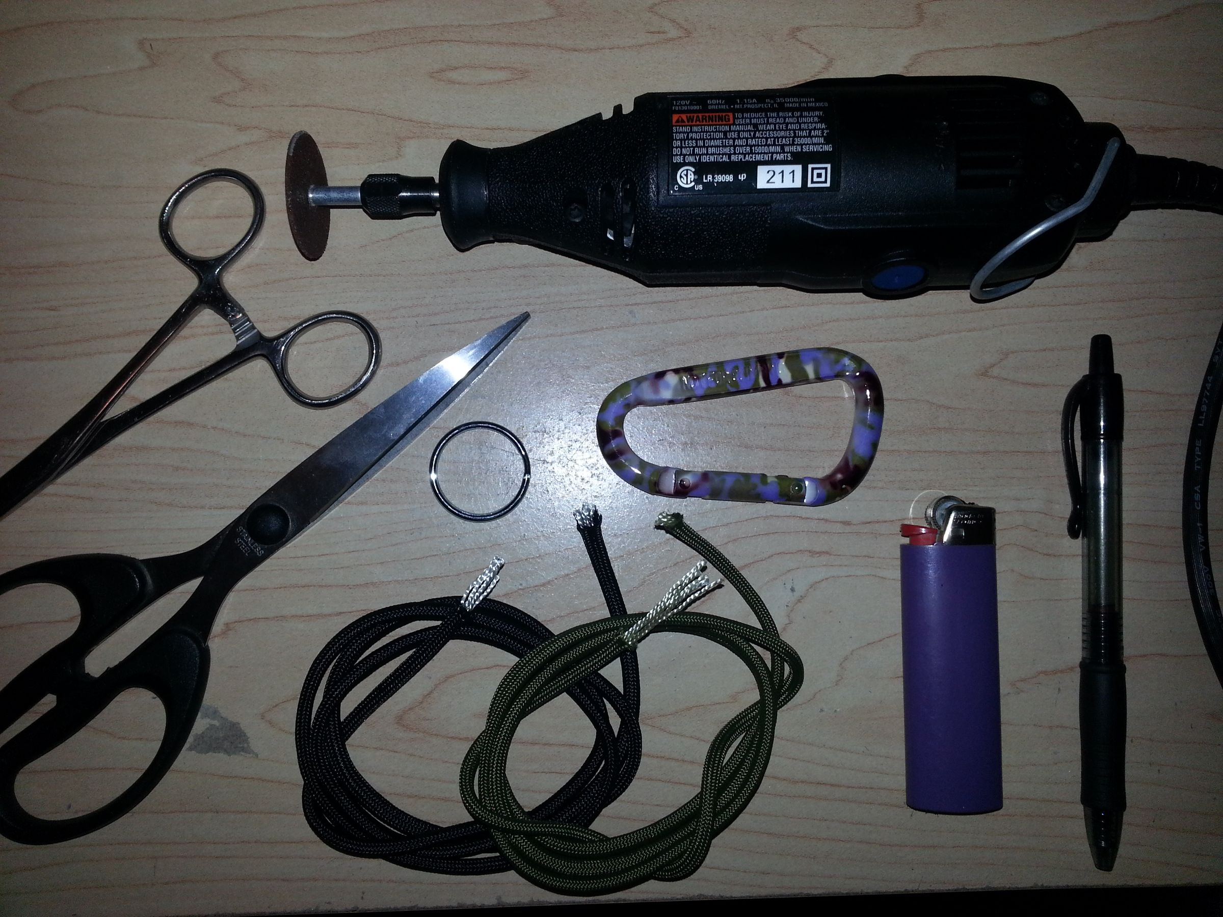 550 Clicker-Biner-Pen : 3 Steps - Instructables