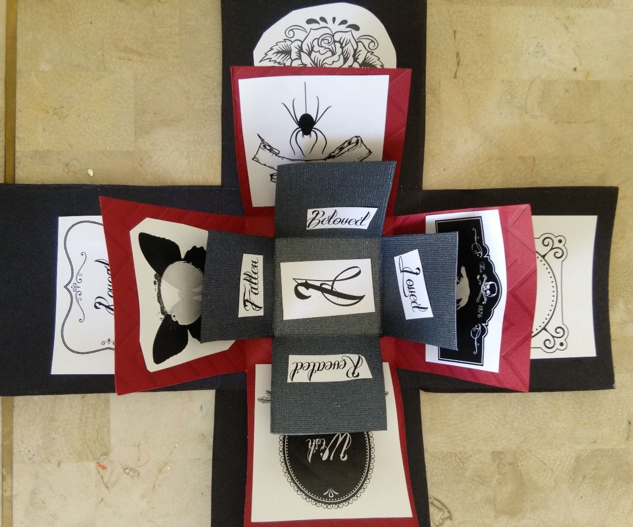 Exploding Card Box : 6 Steps - Instructables