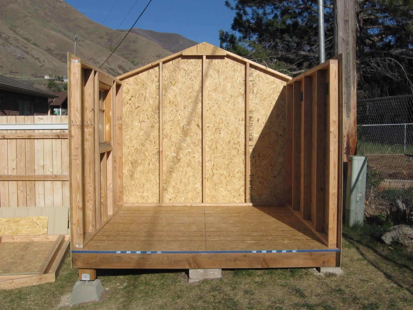 Build a Simple Shed: a Complete Guide : 32 Steps (with Pictures ...
