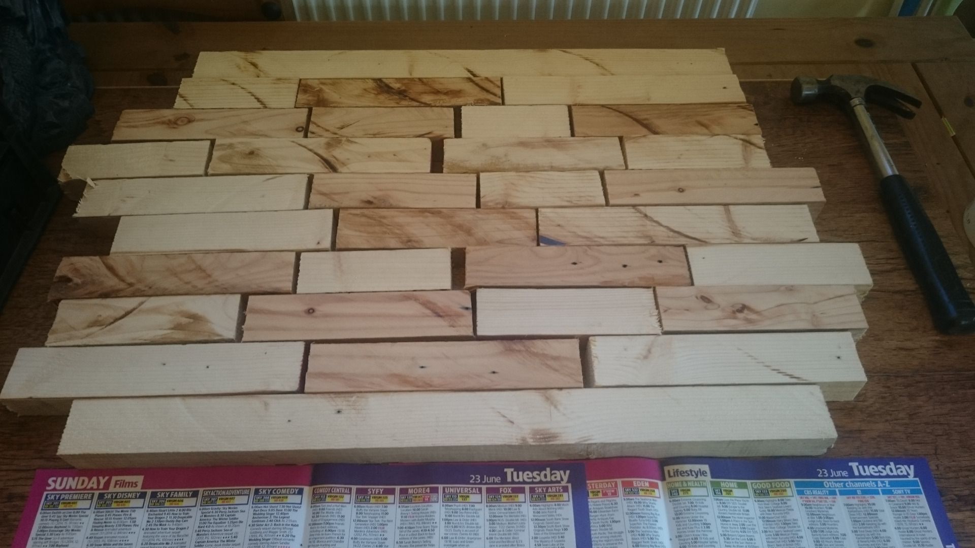 Pallet Butchers Block Style Worktop : 6 Steps (with Pictures ...