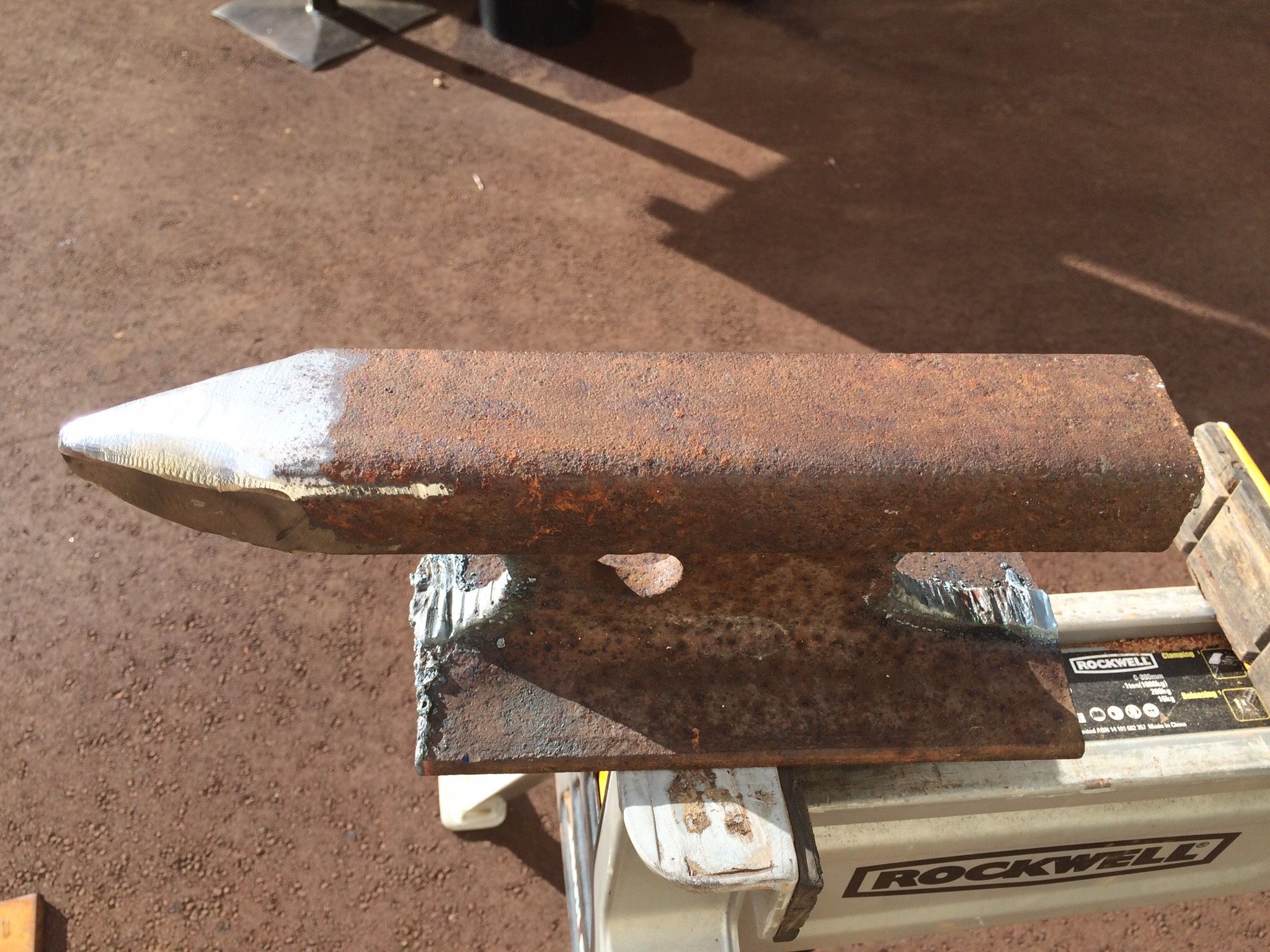 Railway Iron Anvil : 4 Steps (with Pictures) - Instructables