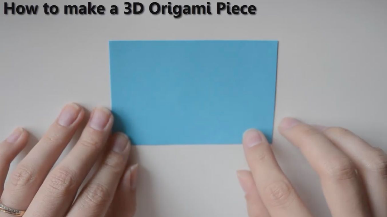 3D Origami Pieces : 12 Steps (with Pictures) - Instructables
