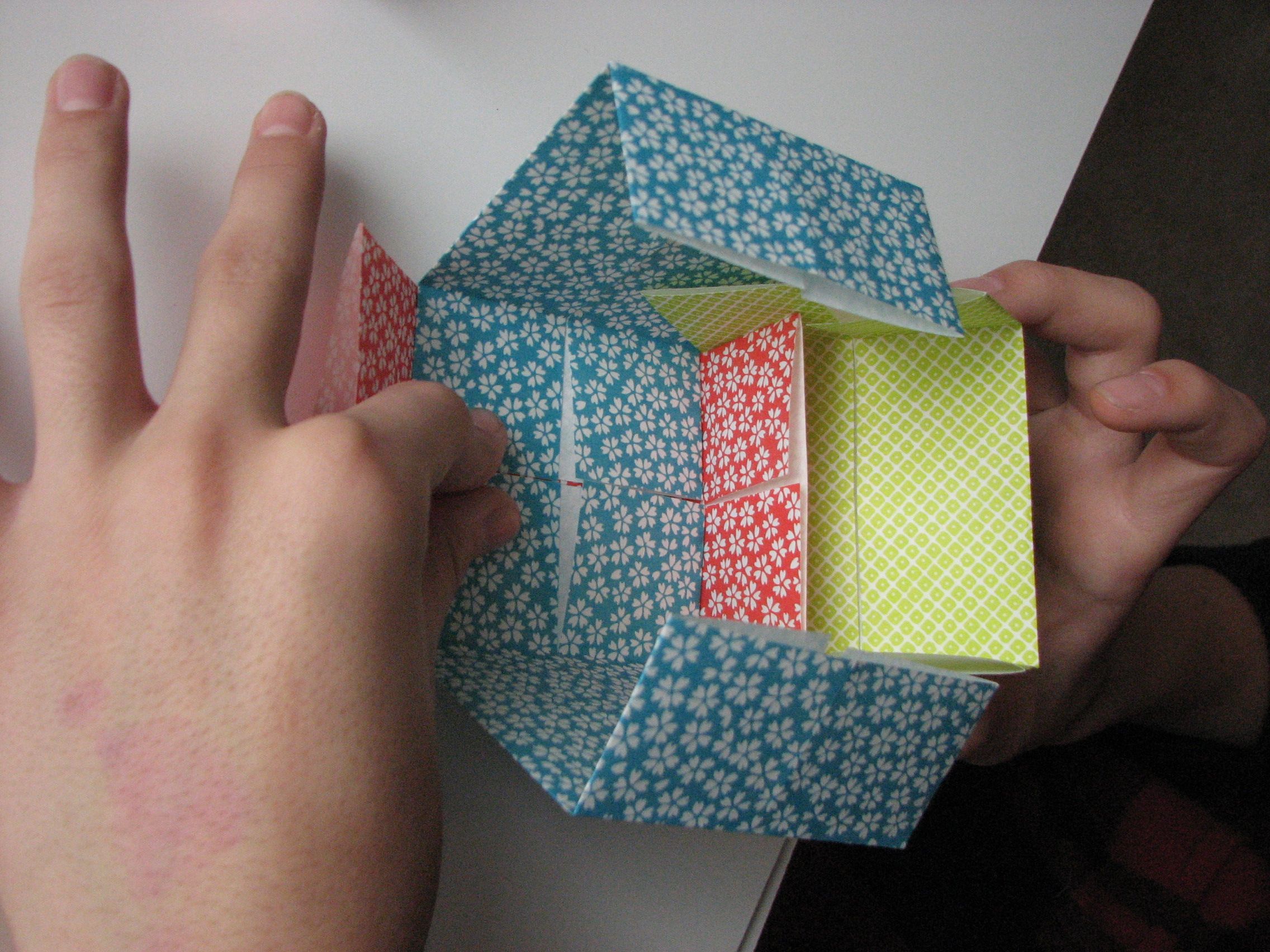 Jackson Cube (EASY! Beginner Unit Origami) : 9 Steps (with Pictures ...