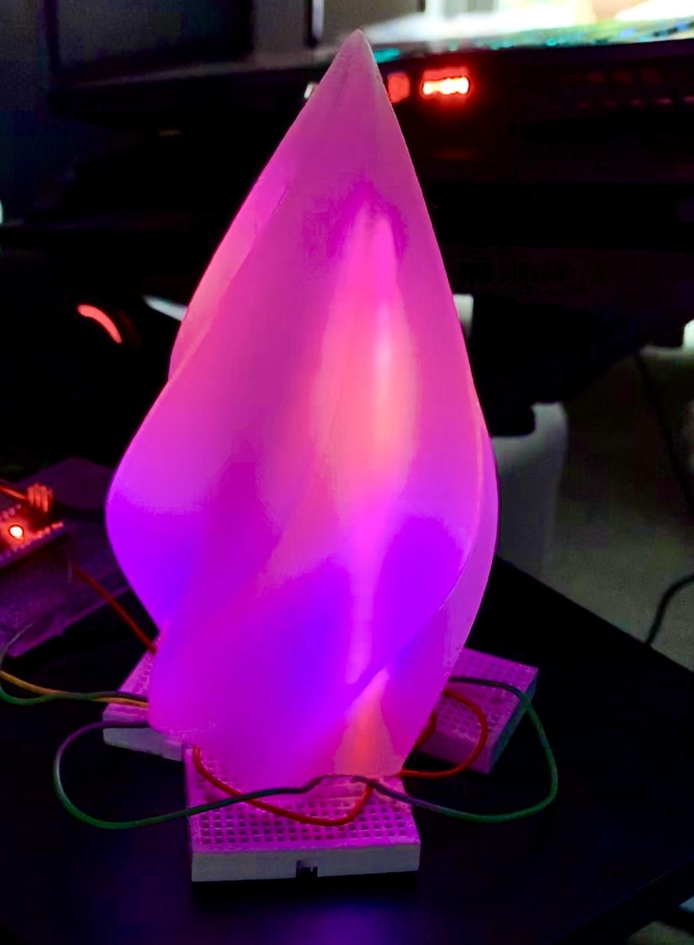 LED Flame With a Plasma Effect : 13 Steps (with Pictures) - Instructables