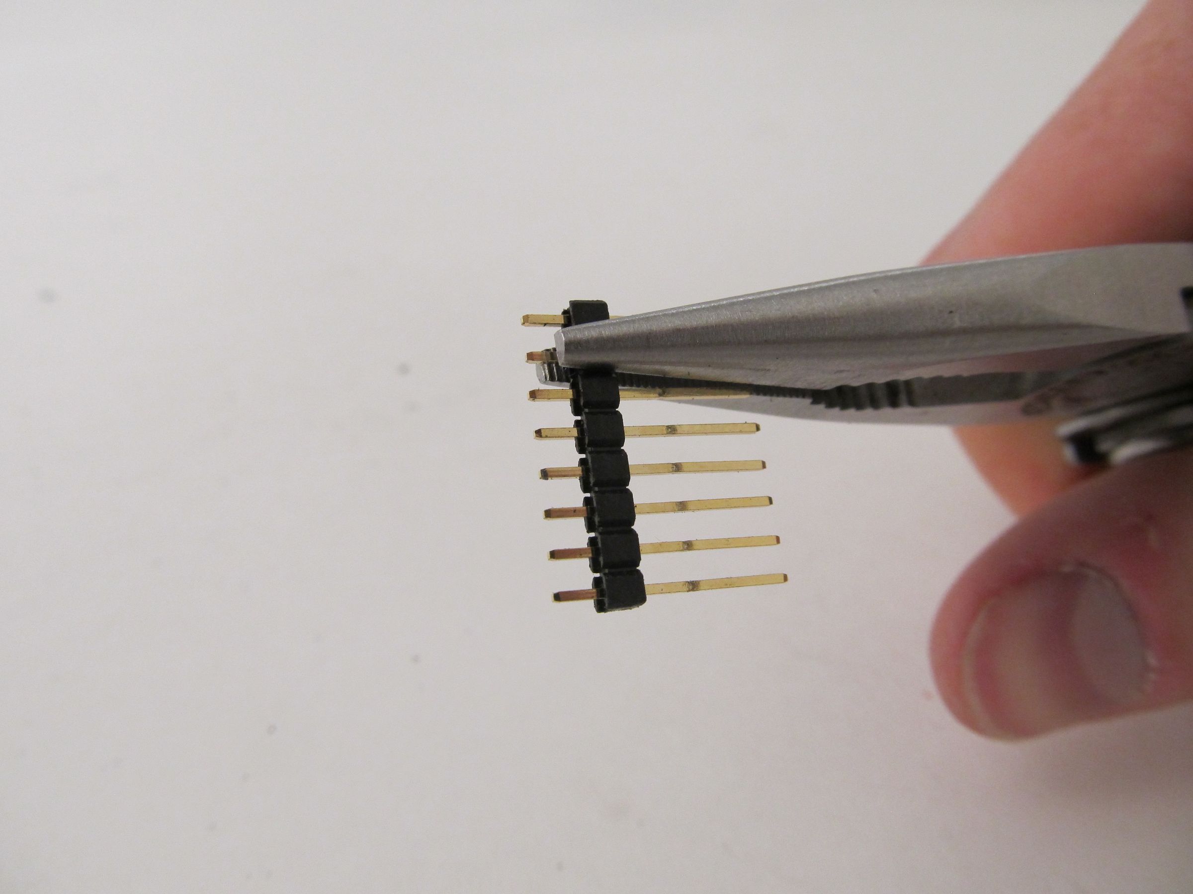 Female and Male Header Pins for Cheap Robots : 9 Steps - Instructables