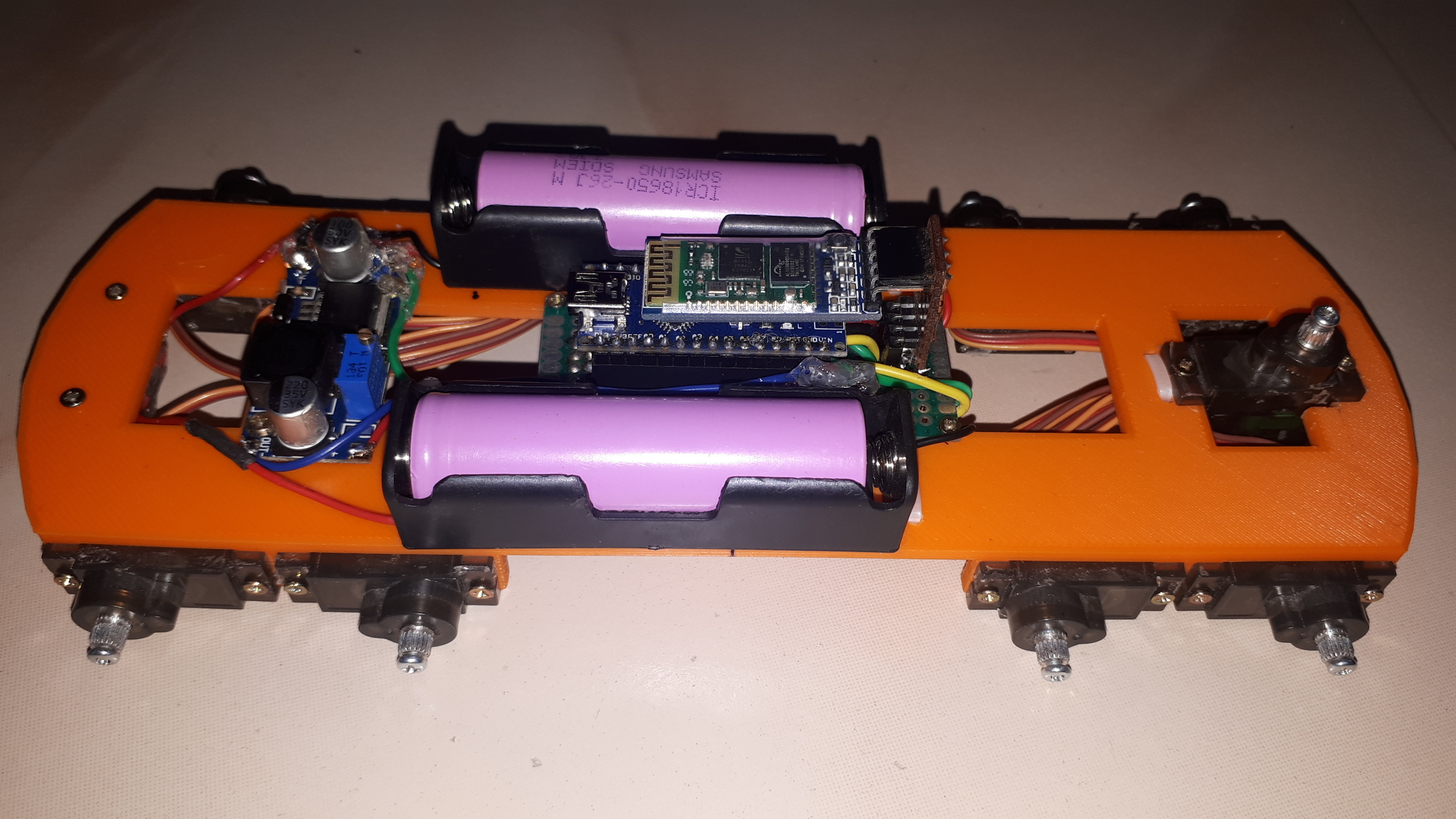 Baby MIT Cheetah Robot V2 Autonomous and RC : 22 Steps (with Pictures ...