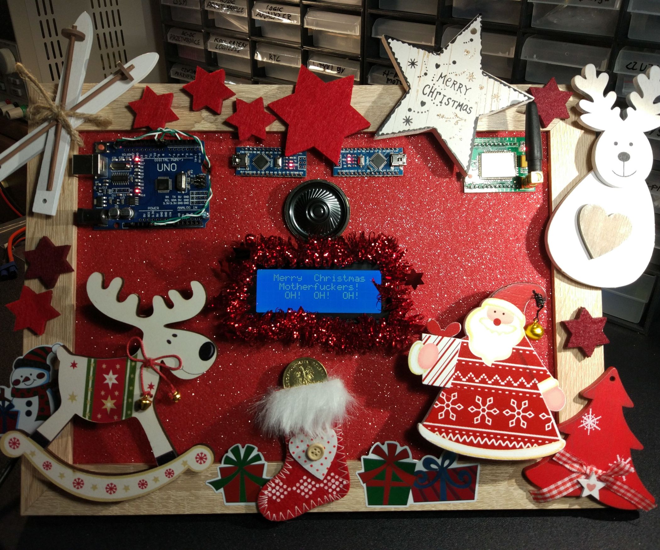 Arduino Christmas Frame & A6 GSM Module : 4 Steps (with Pictures ...