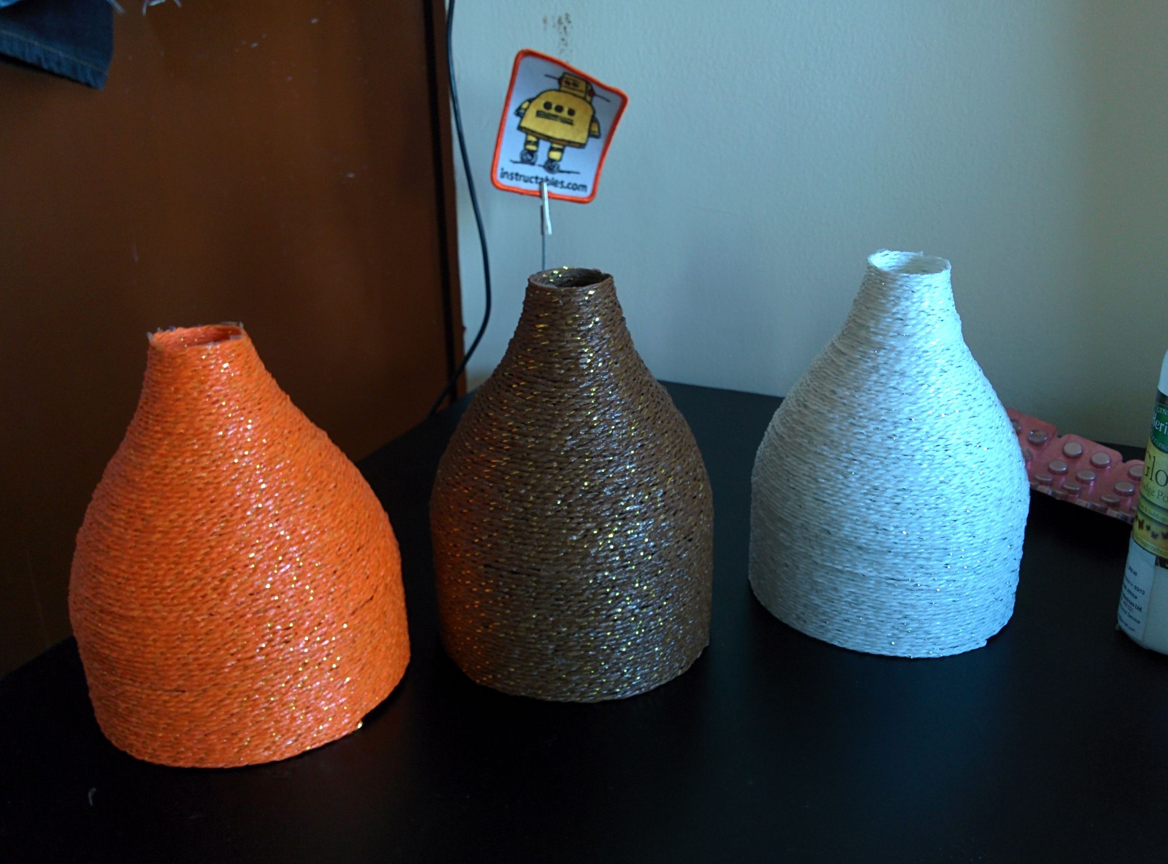 Designer Paper Yarn Lamp : 6 Steps (with Pictures) - Instructables