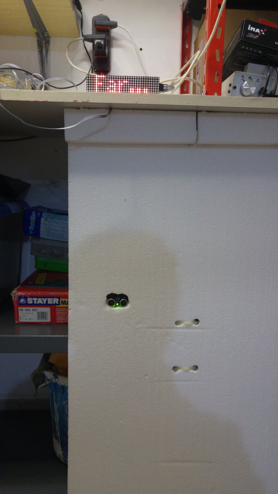 Rangefinder for Garage Parking With Arduino : 4 Steps (with Pictures ...