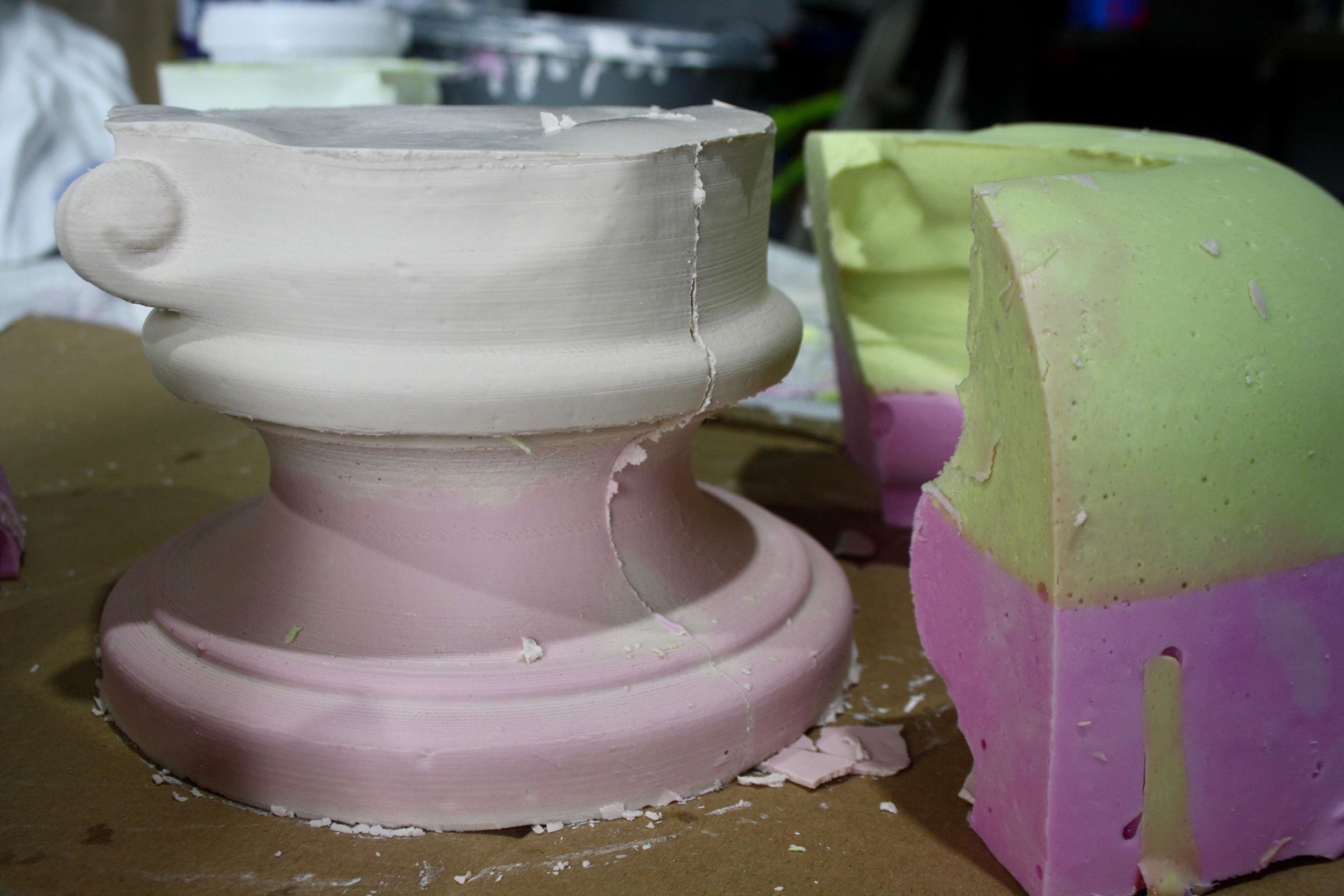 How to Plaster Cast a 3D Printed Sculpture on a Budget : 19 Steps (with ...