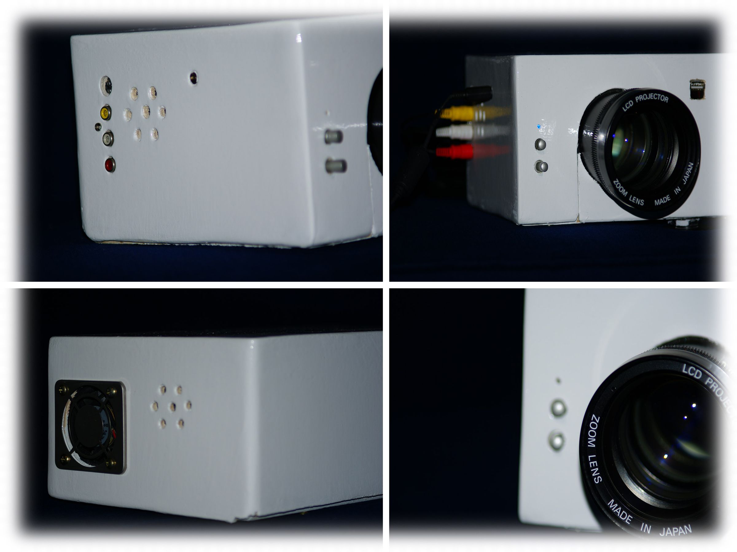 DIY Multimedia LED Projector (video Manual) : 23 Steps (with Pictures ...