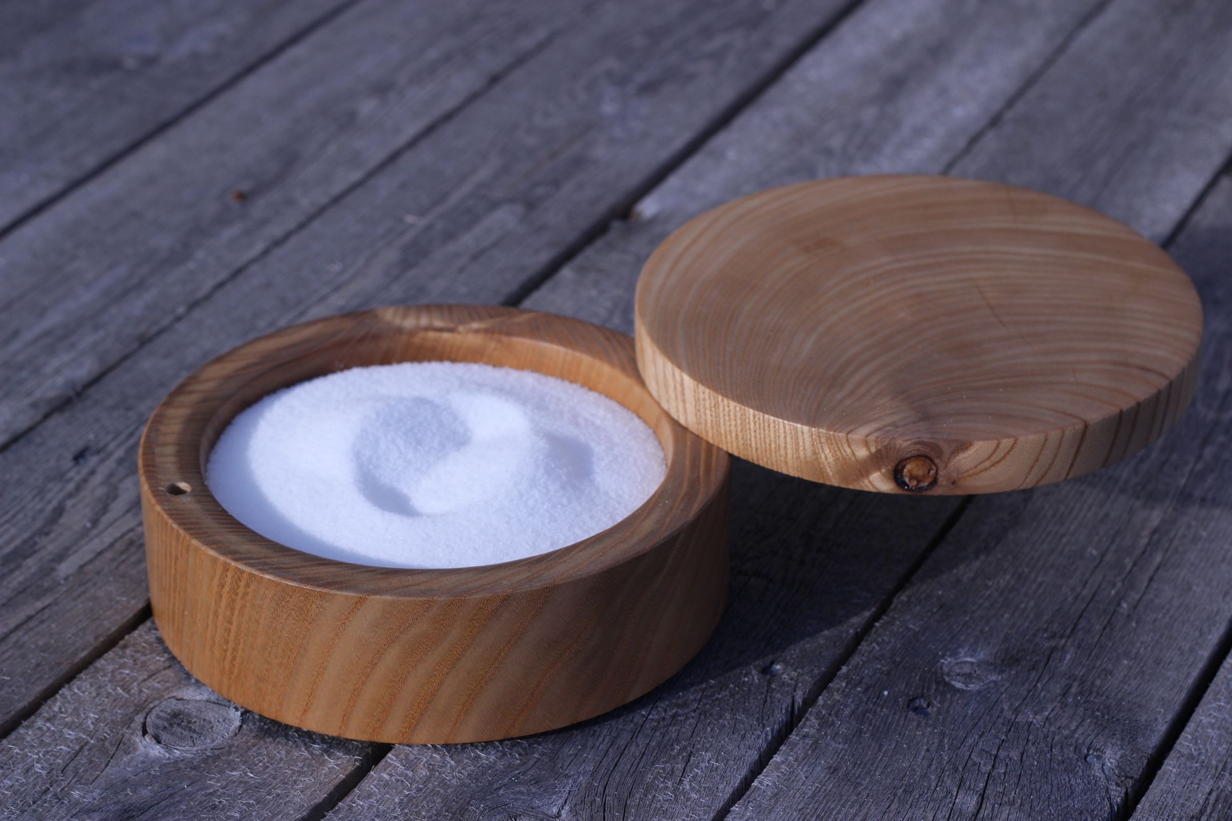 Salt Cellar With a Pivoting Magnetized Lid. : 9 Steps (with Pictures ...