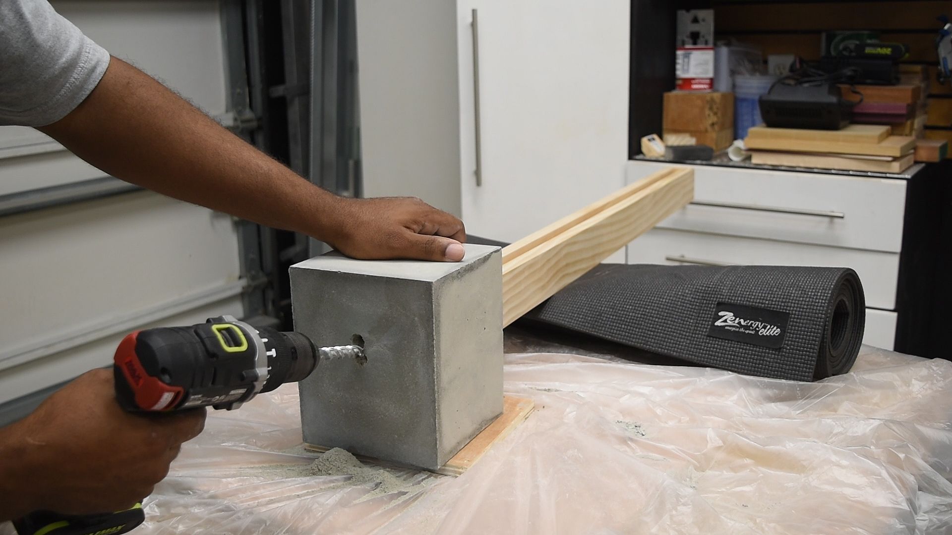 DIY Concrete and Wood LED Floor LAMP : 6 Steps (with Pictures ...