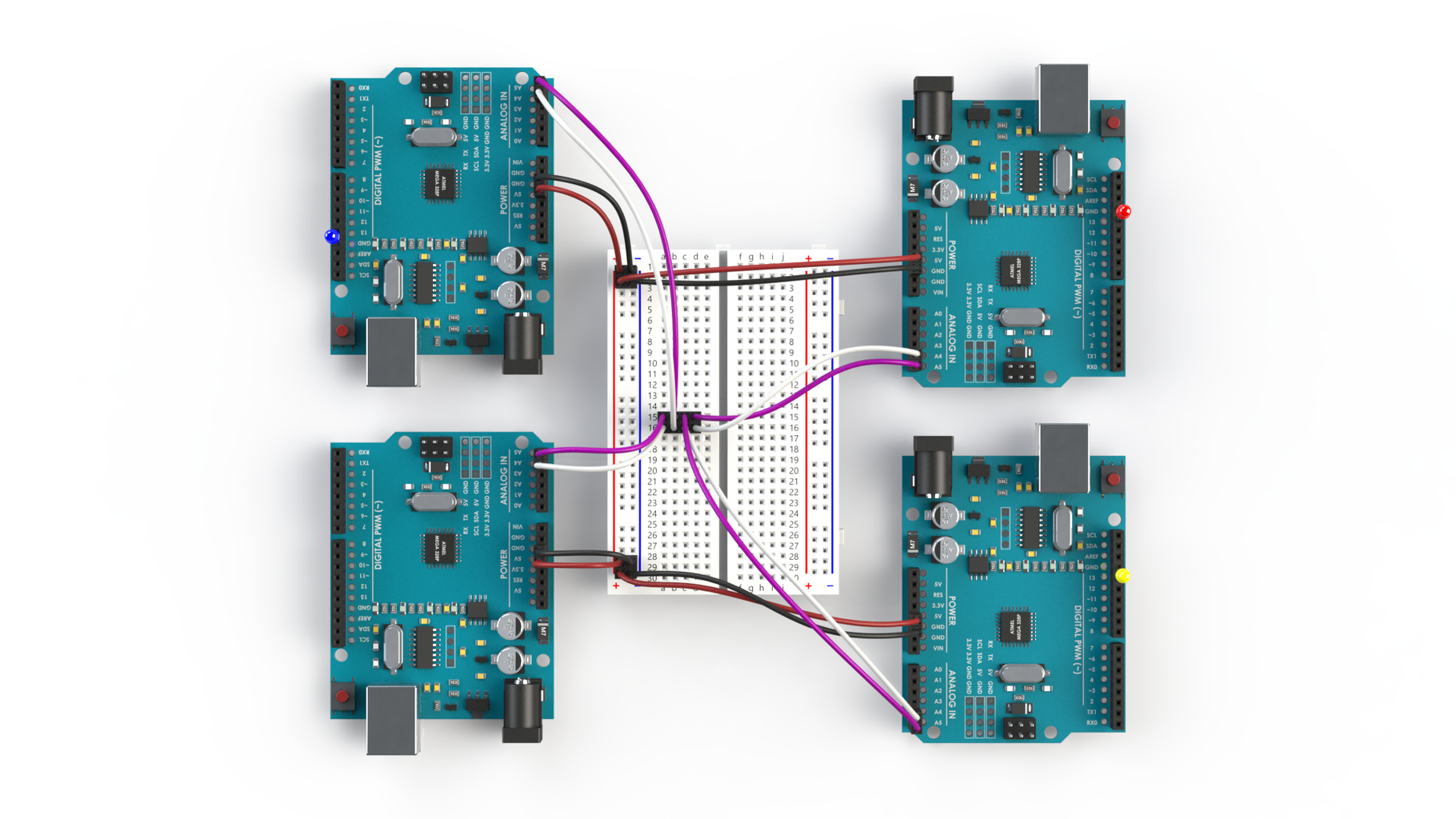 Arduino I2c And Multiple Slaves 8 Steps Instructables