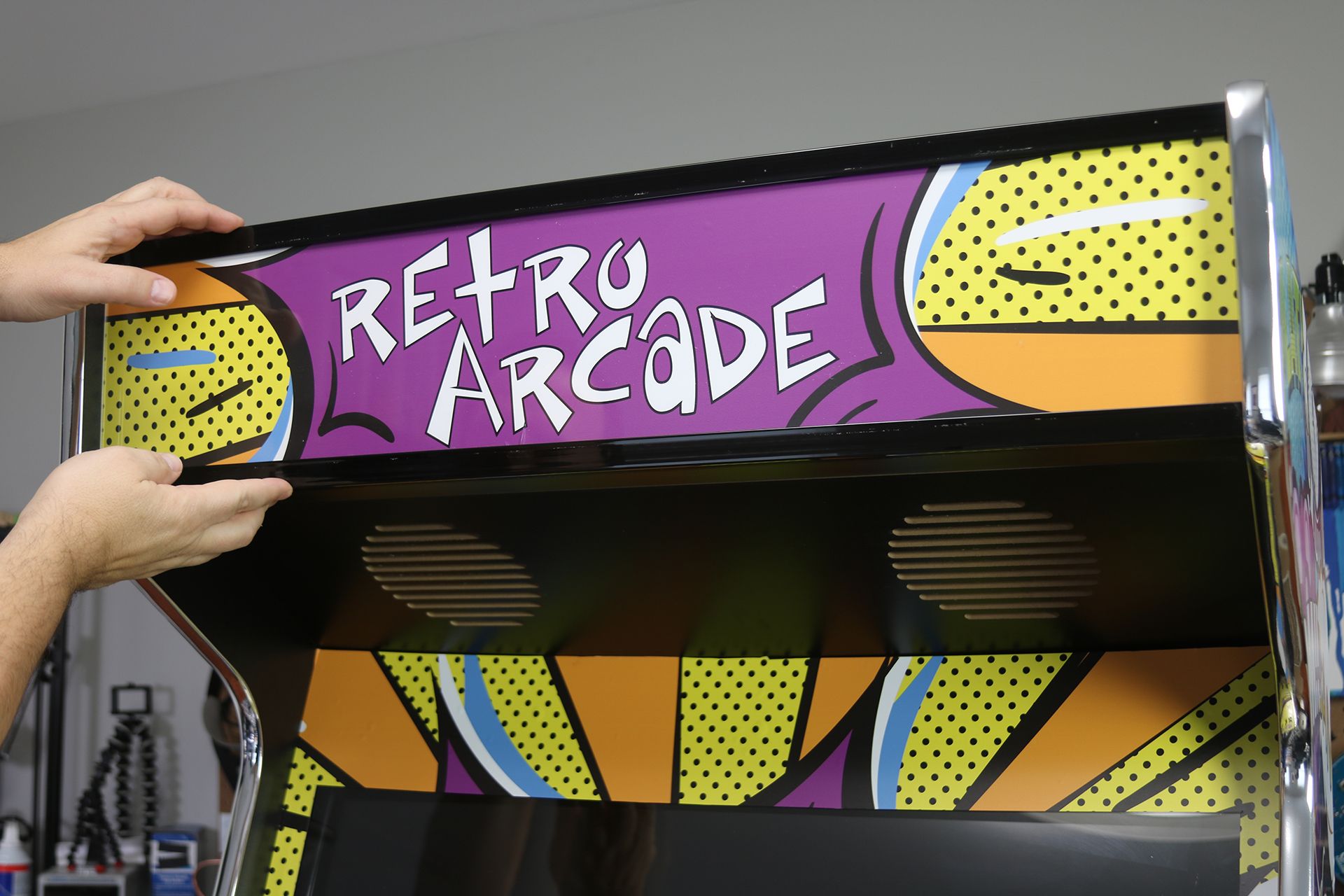 2-Player Stand-Up Retro Arcade : 20 Steps - Instructables