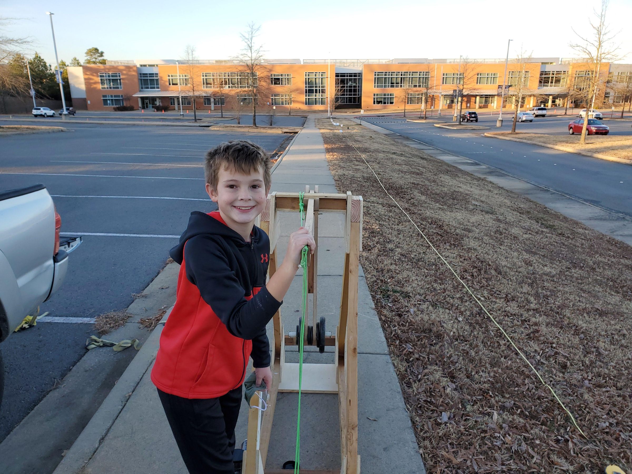 Simple Machine - Tennis Ball Catapult : 6 Steps (with Pictures ...