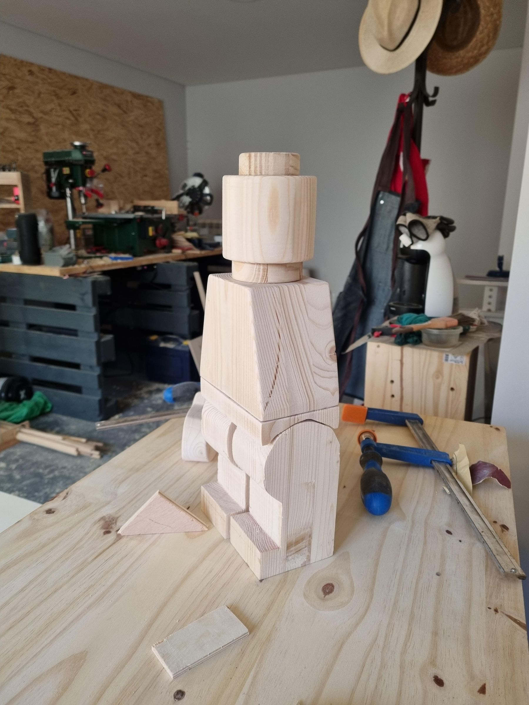 Wood Lego Man : 5 Steps (with Pictures) - Instructables