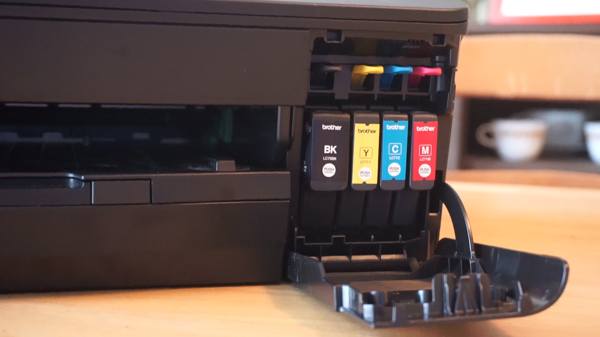 No Color Ink? Print Black and White Anyway - Brother Printer : 4 Steps ...