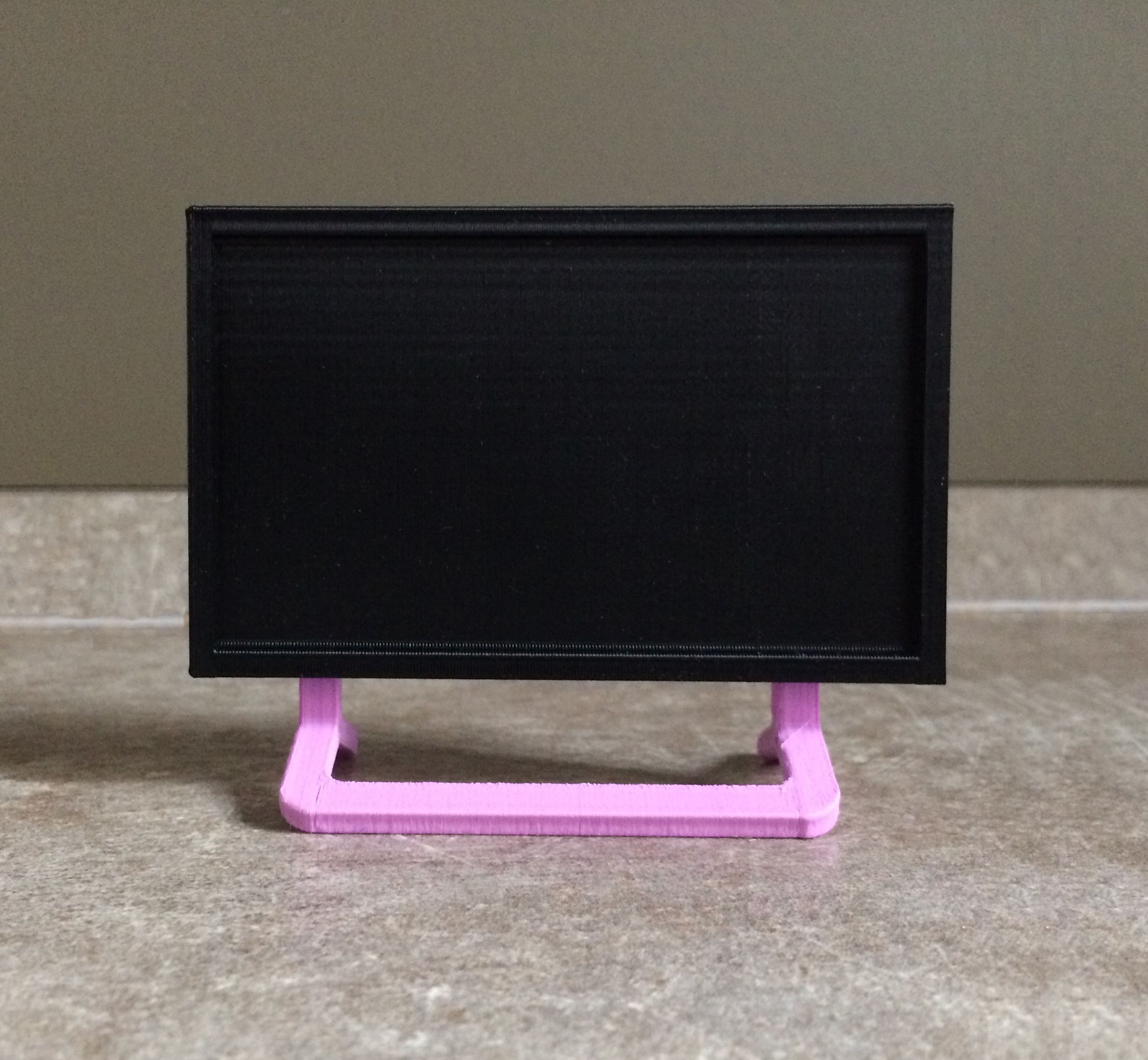 3D Printed Dollhouse Flat-Screen TV : 4 Steps (with Pictures ...