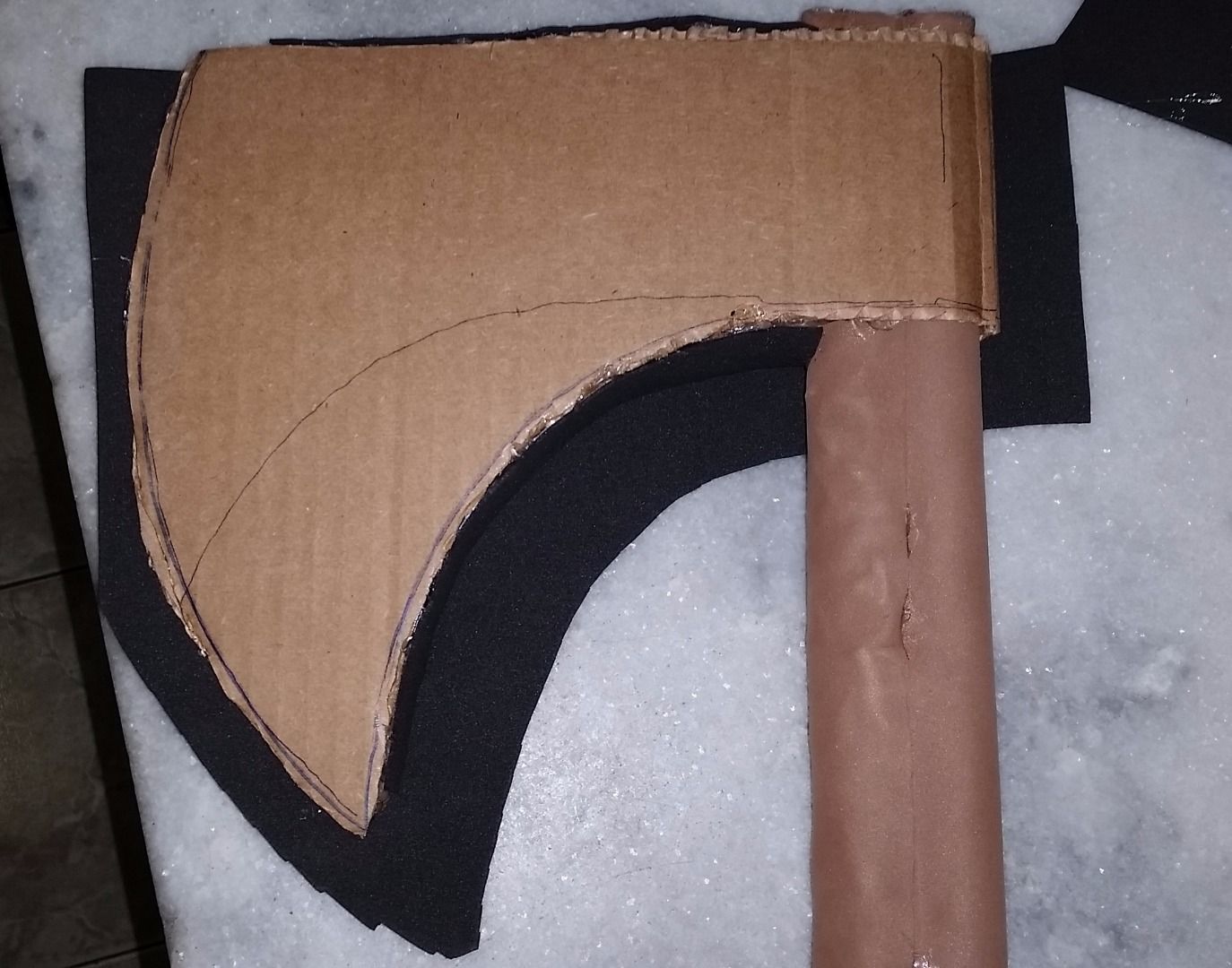 Quick Fake Axe for Your Costume Party : 6 Steps (with Pictures ...