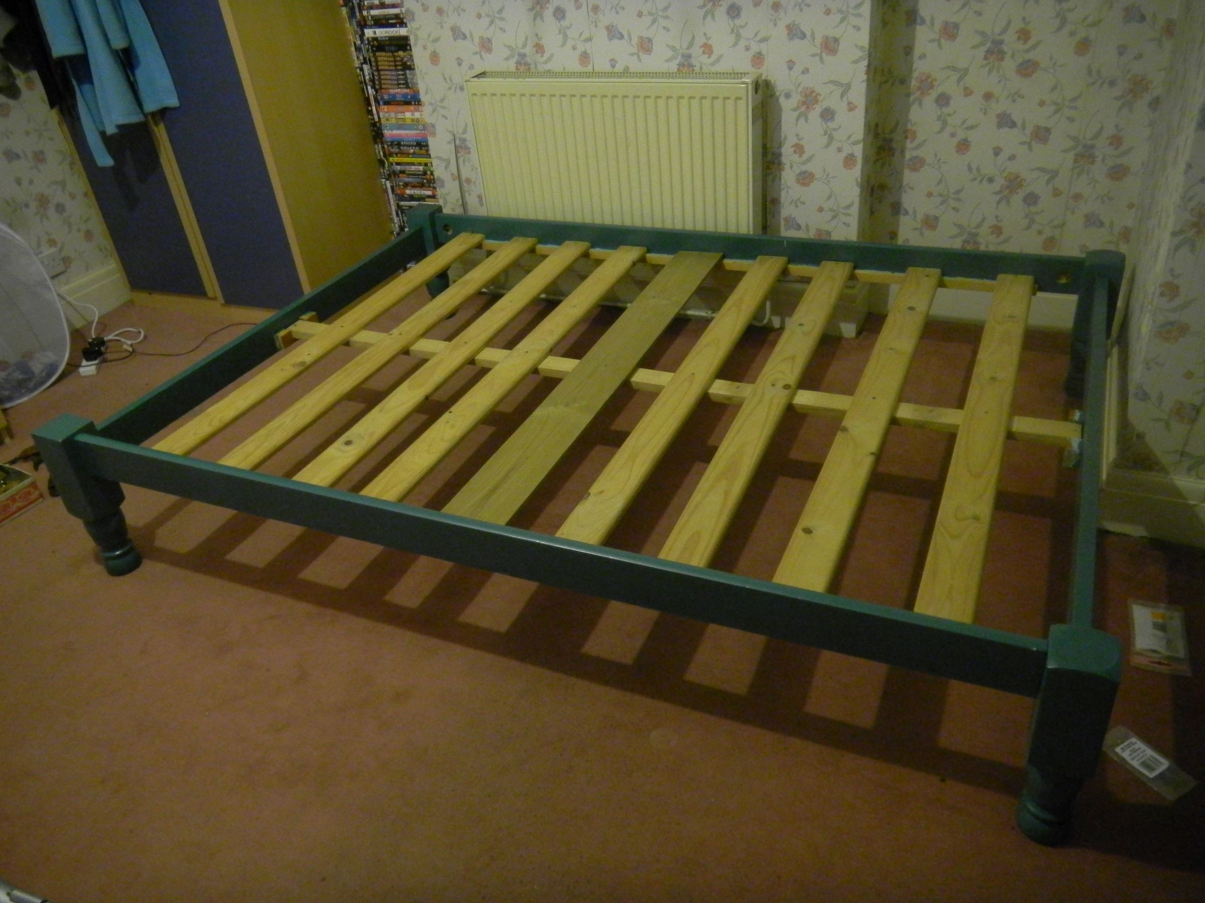 Modified Bed Frame + How Not to Furniture Hack : 5 Steps - Instructables