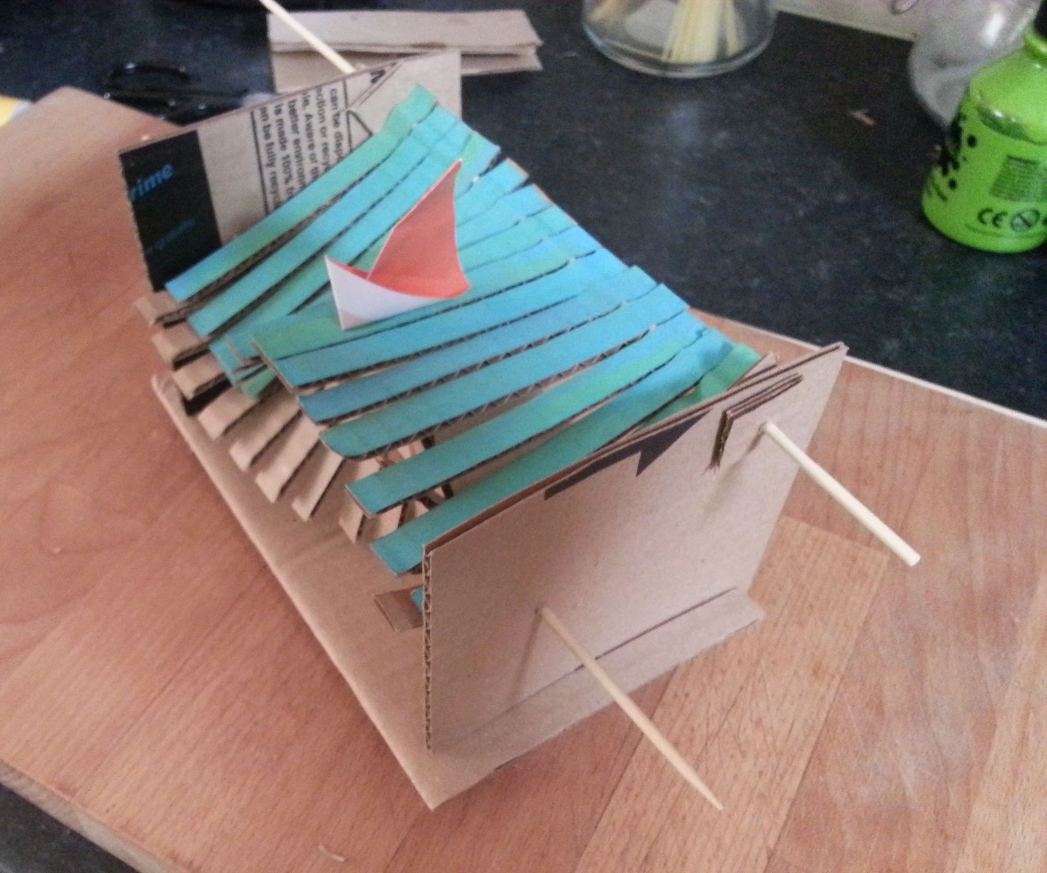 Cardboard Mechanical Wave Toy : 5 Steps (with Pictures) - Instructables