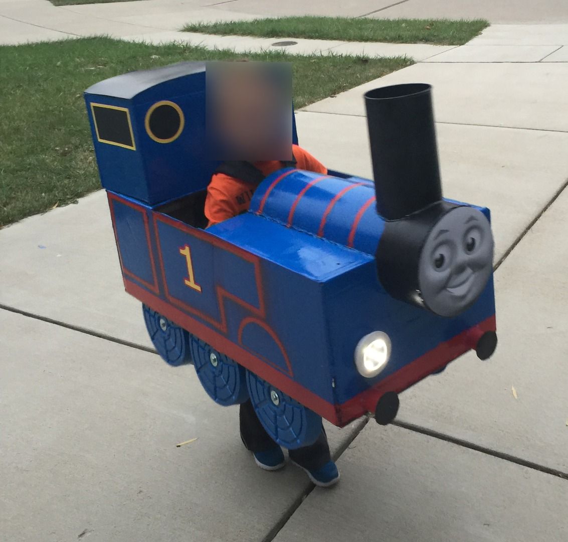 Thomas the Train Costume : 8 Steps (with Pictures) - Instructables