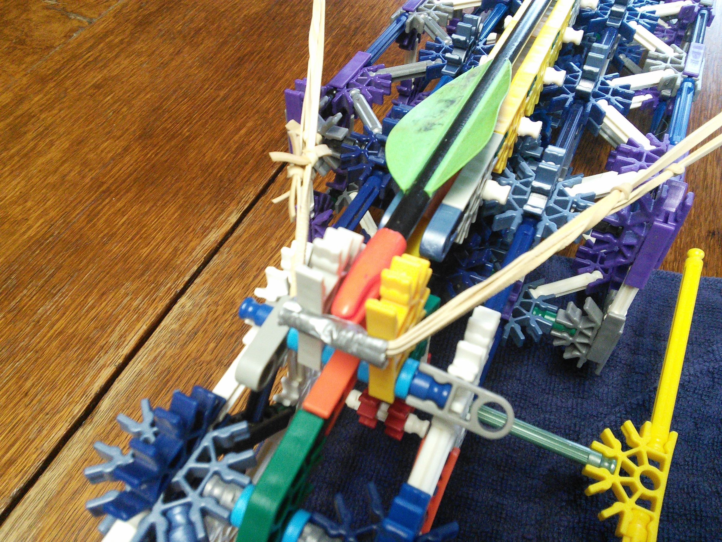 Knex Crossbow, With Real Arrows! : 9 Steps - Instructables