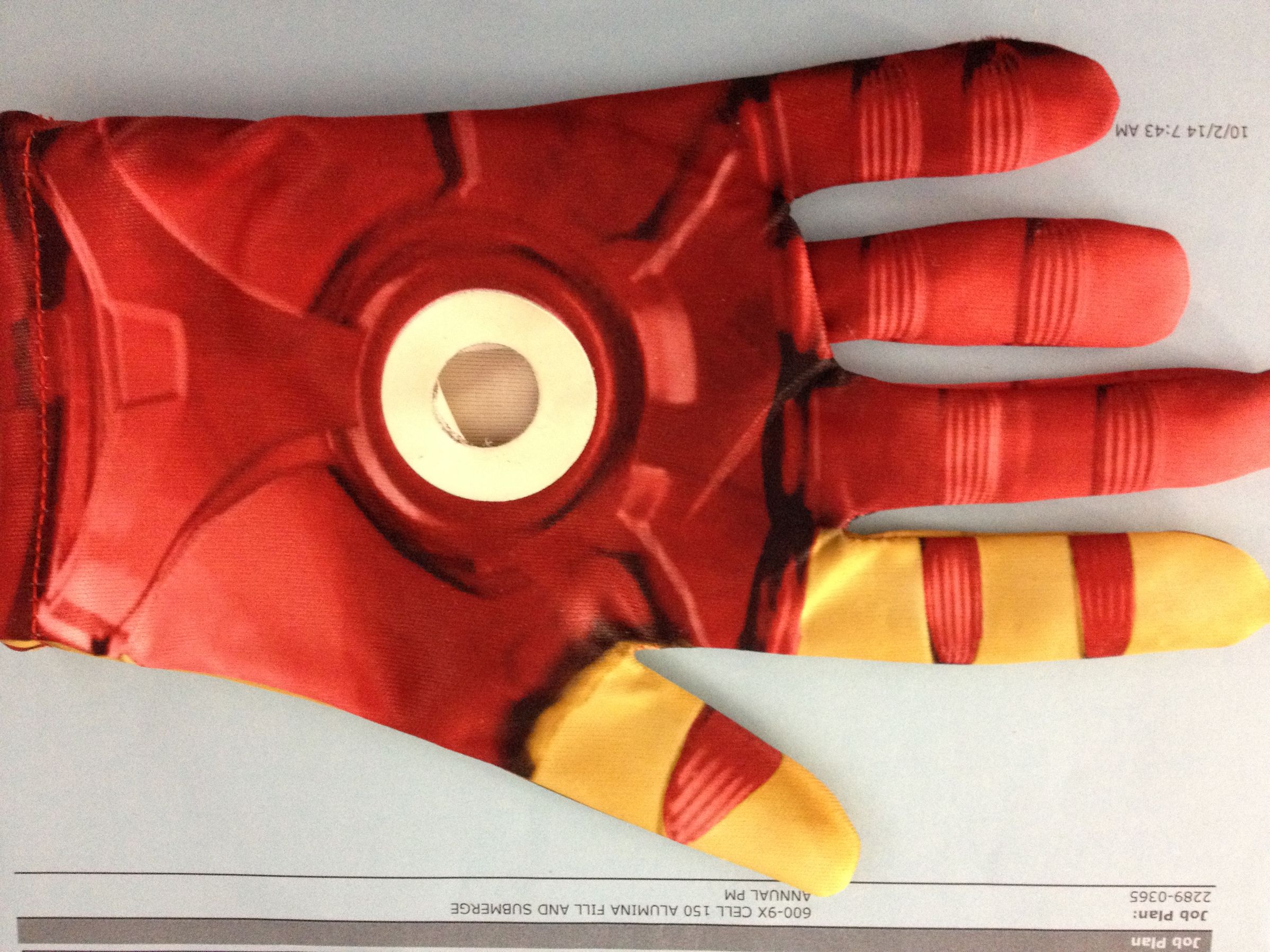 Simply and Cheaply Add Repulsor Lights to Childs Iron Man Costume : 5 ...