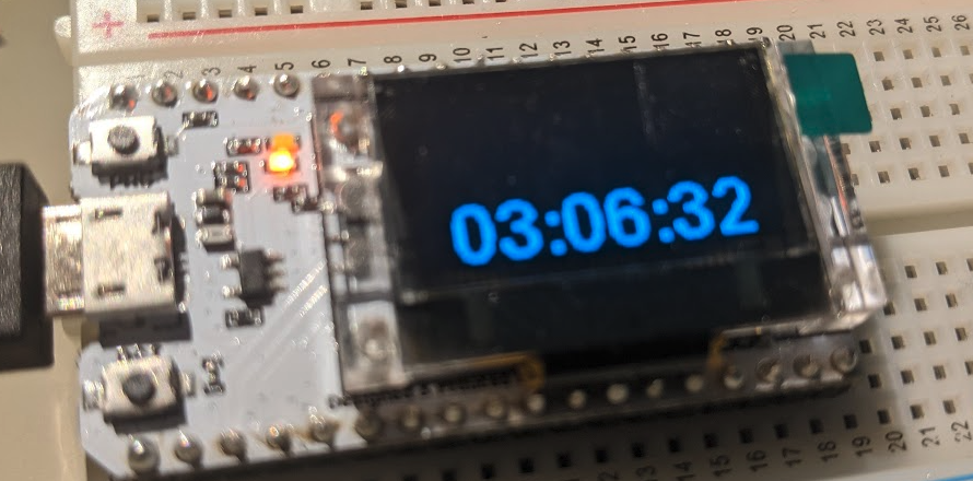 WiFi Kit 32 NTP Clock - Instructables