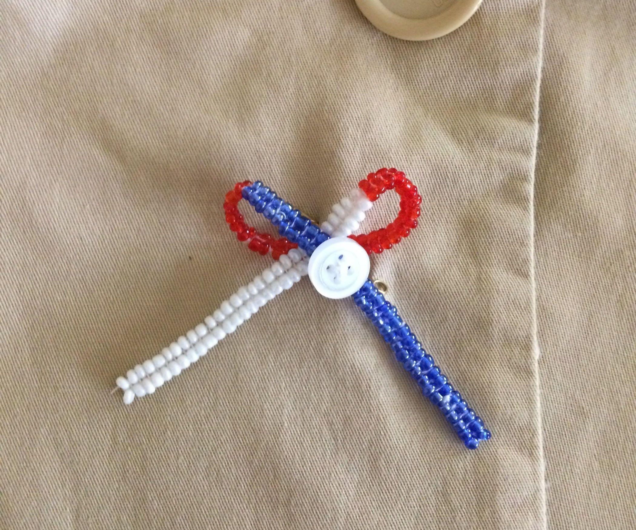 Brooch With Glass Beads : 6 Steps - Instructables