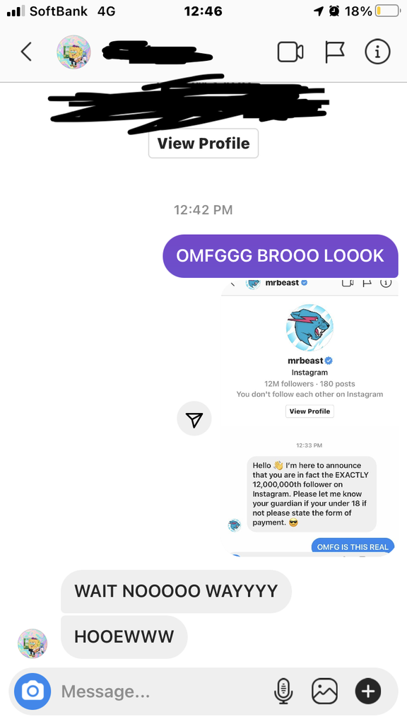 Instagram prank store