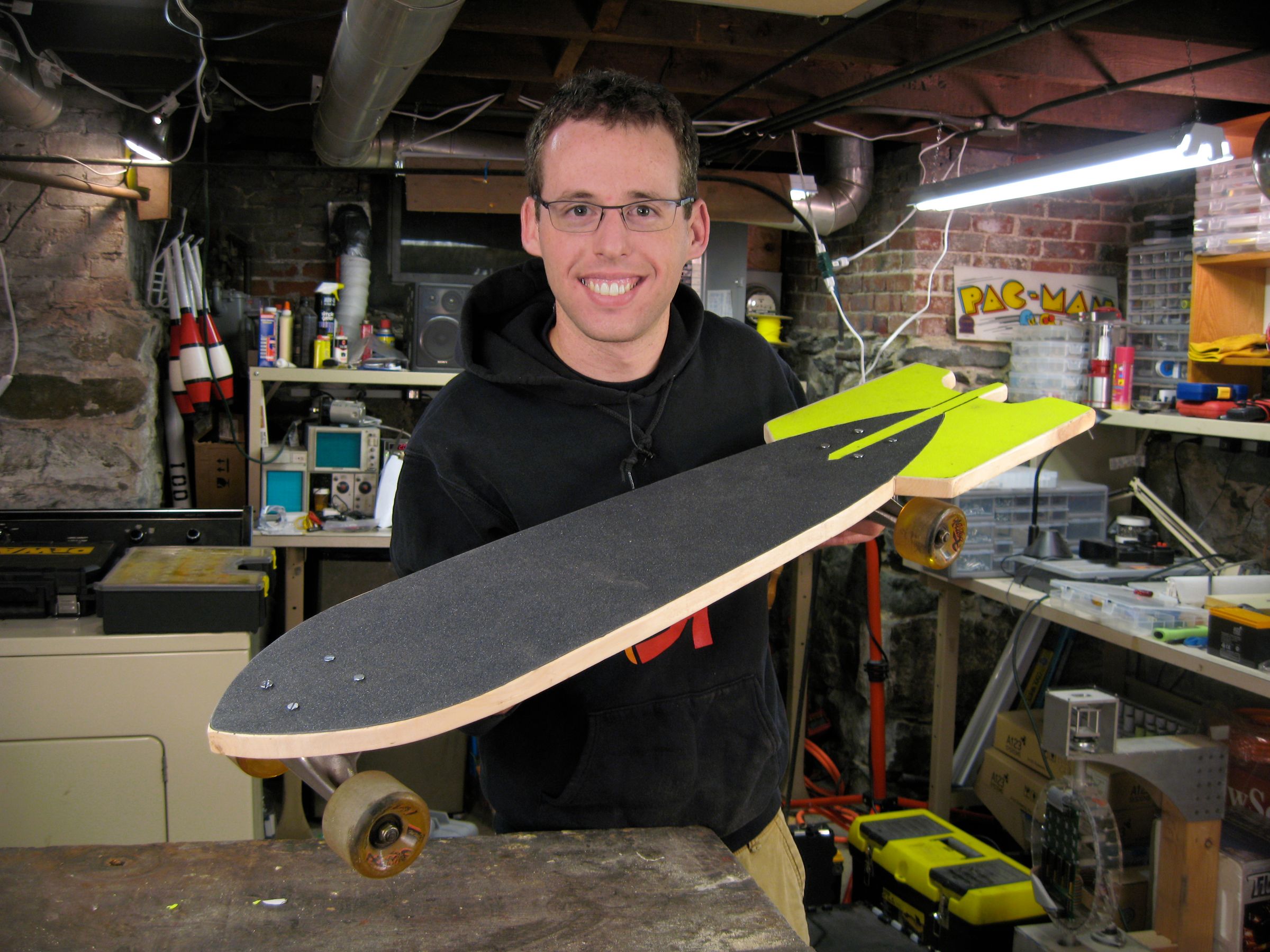 Homemade Gas Powered Skateboard