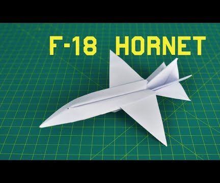 Origami Paper Plane: F18 Hornet - Instructables