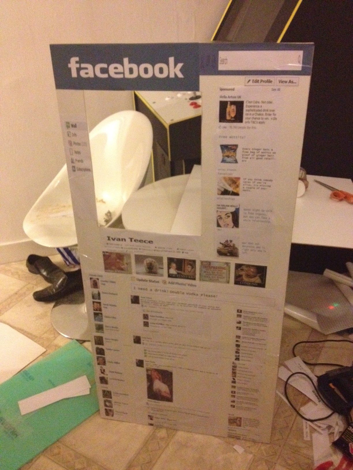 Facebook Halloween Outfit : 6 Steps (with Pictures) - Instructables