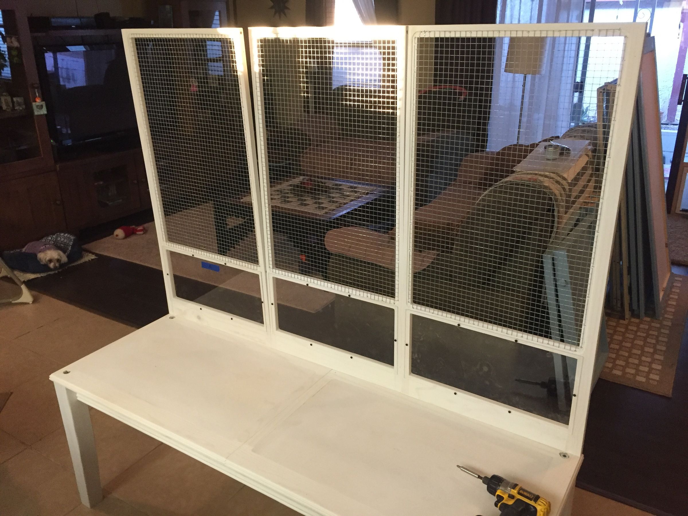 Flight Cage: Assemble Base and Legs : 3 Steps (with Pictures ...