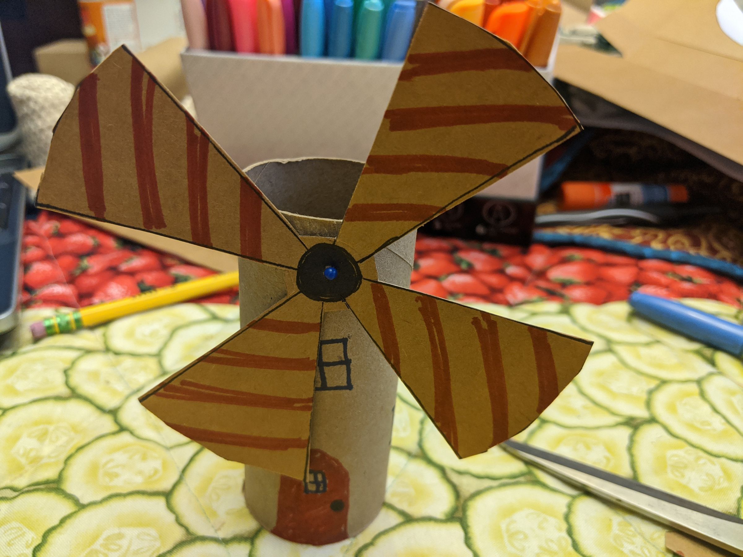 Windmill Craft For Kids