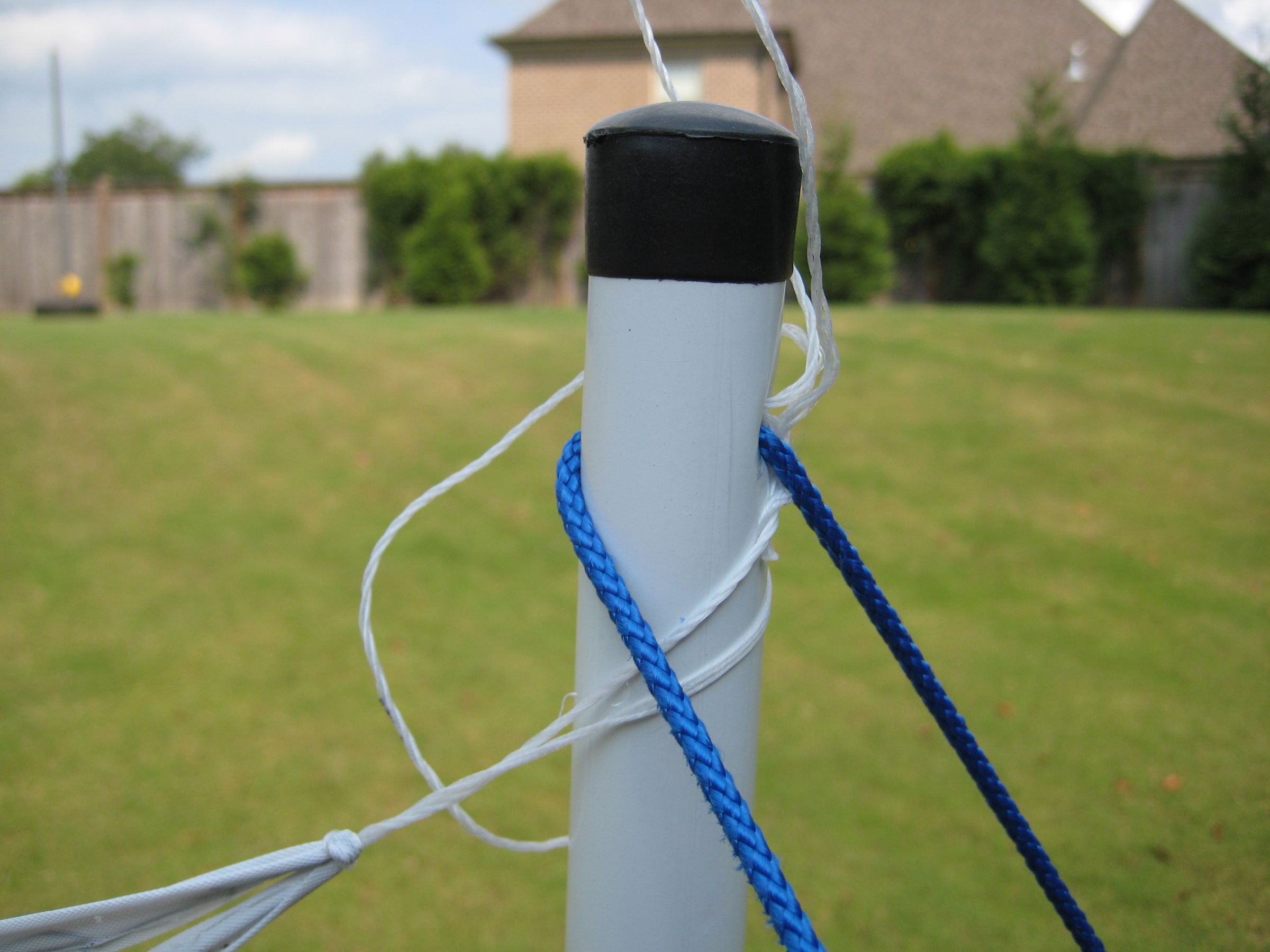Wireless PVC Badminton Volleyball Net : 6 Steps (with Pictures ...