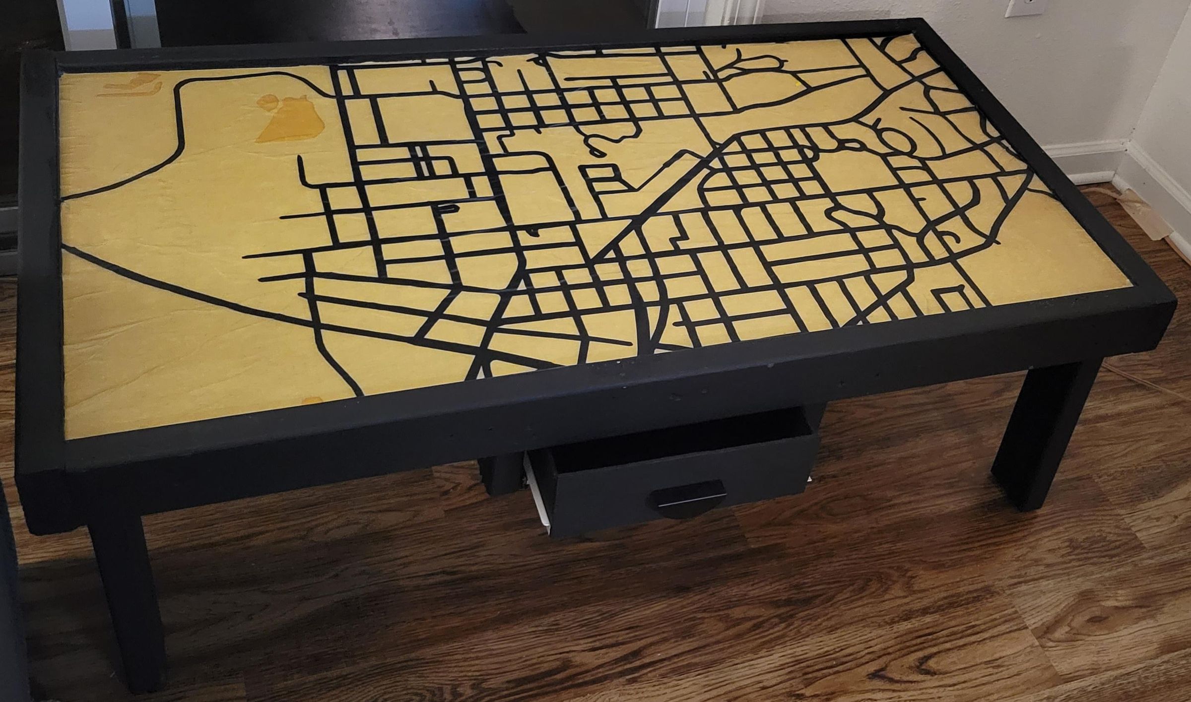 Purdue Map Coffee Table : 9 Steps (with Pictures) - Instructables
