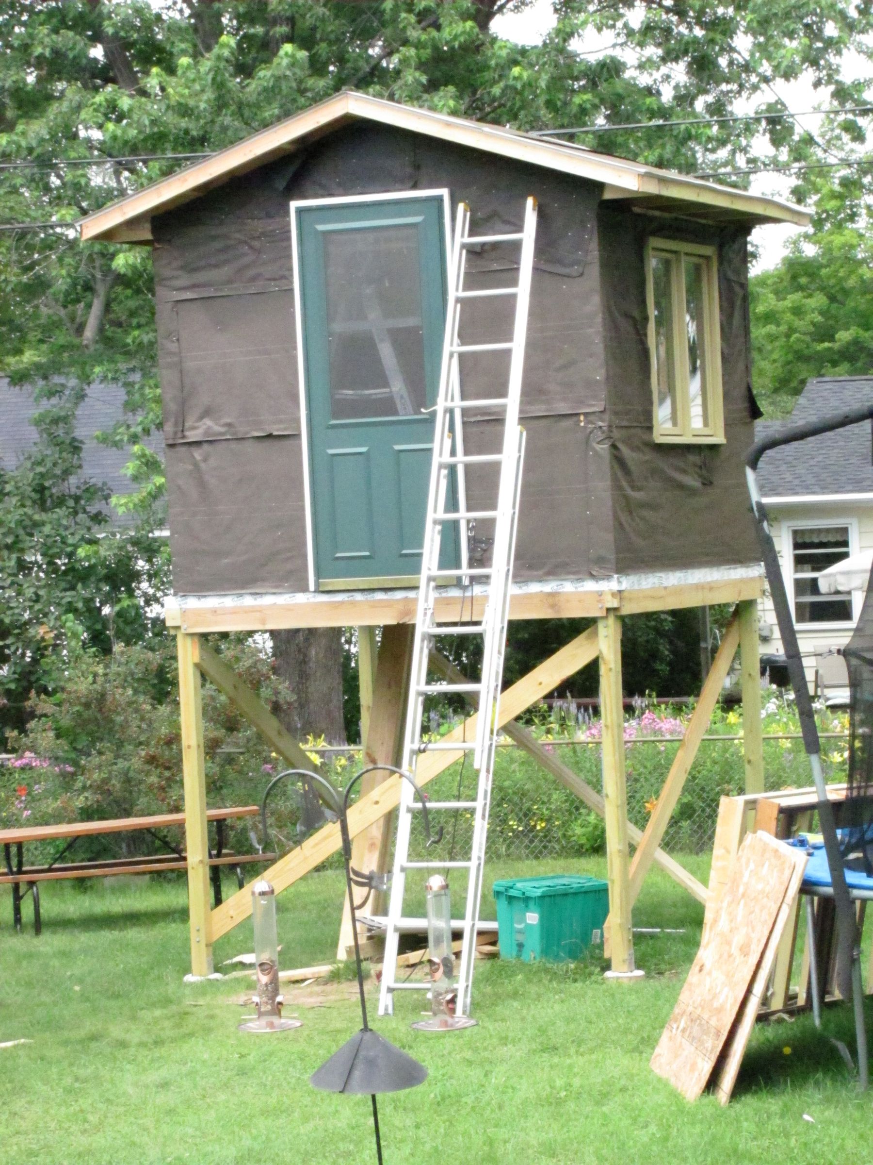 Treeless Treehouse, Summer 2010 - Instructables