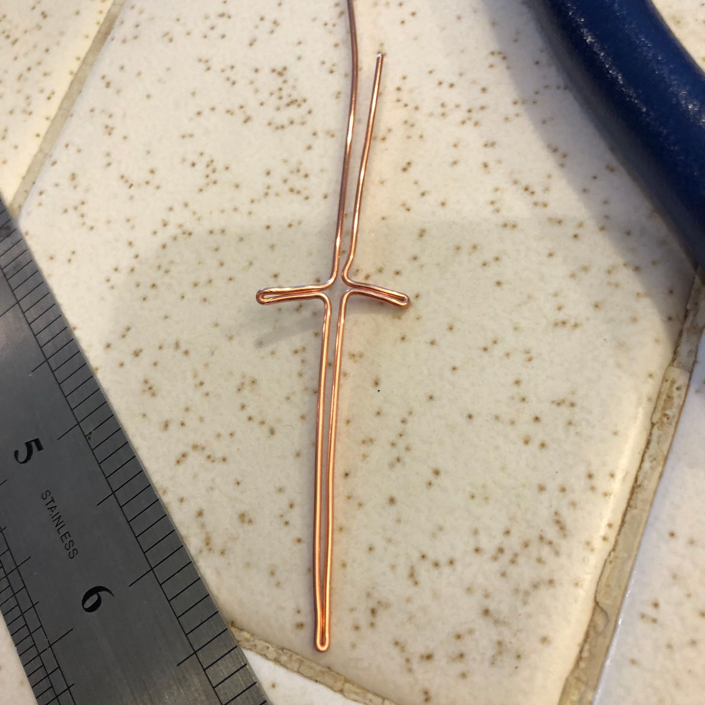 Sword Pendant Wire Wrapped Jewelry : 26 Steps (with Pictures ...