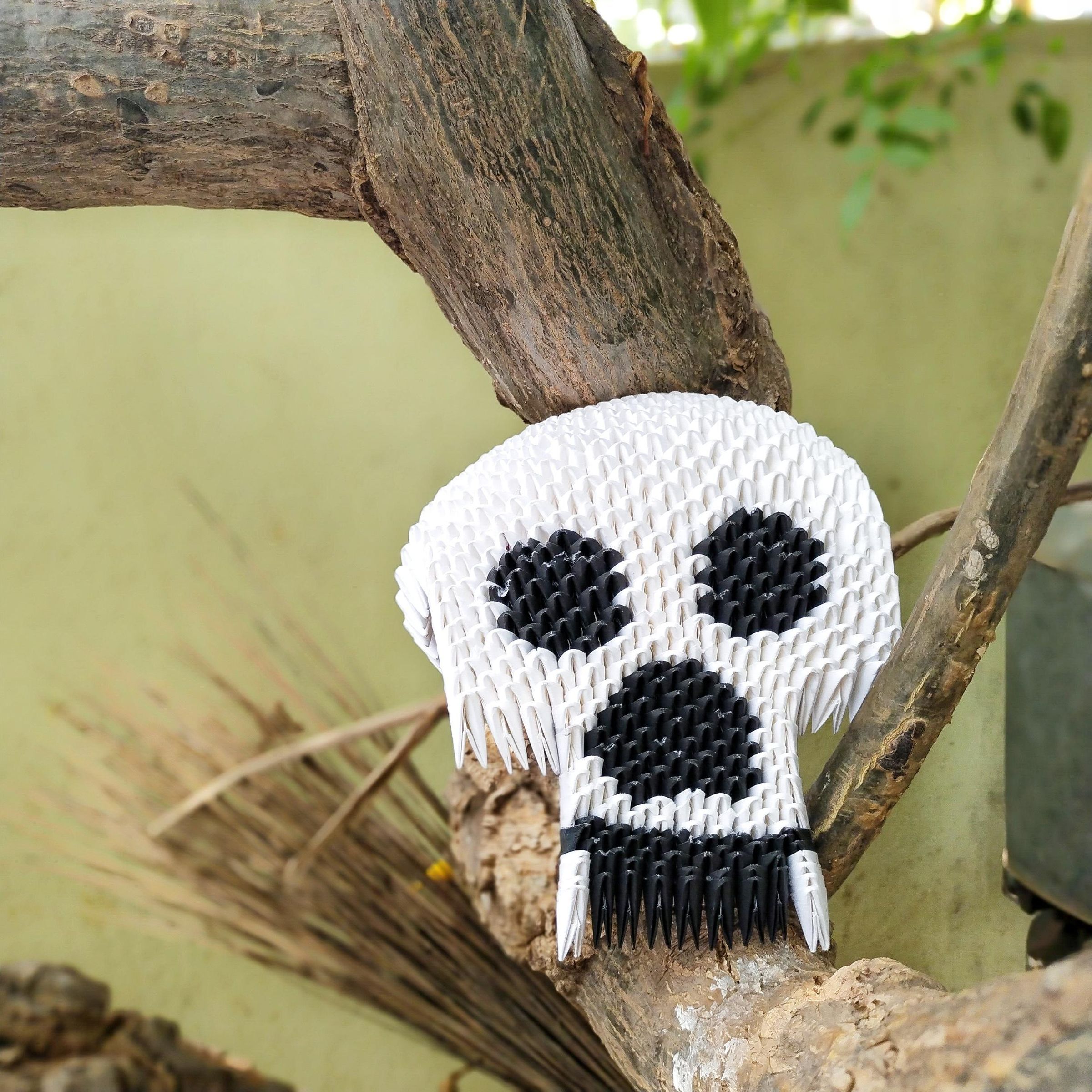 ORIGAMI SKULL MASK : 10 Steps (with Pictures) - Instructables