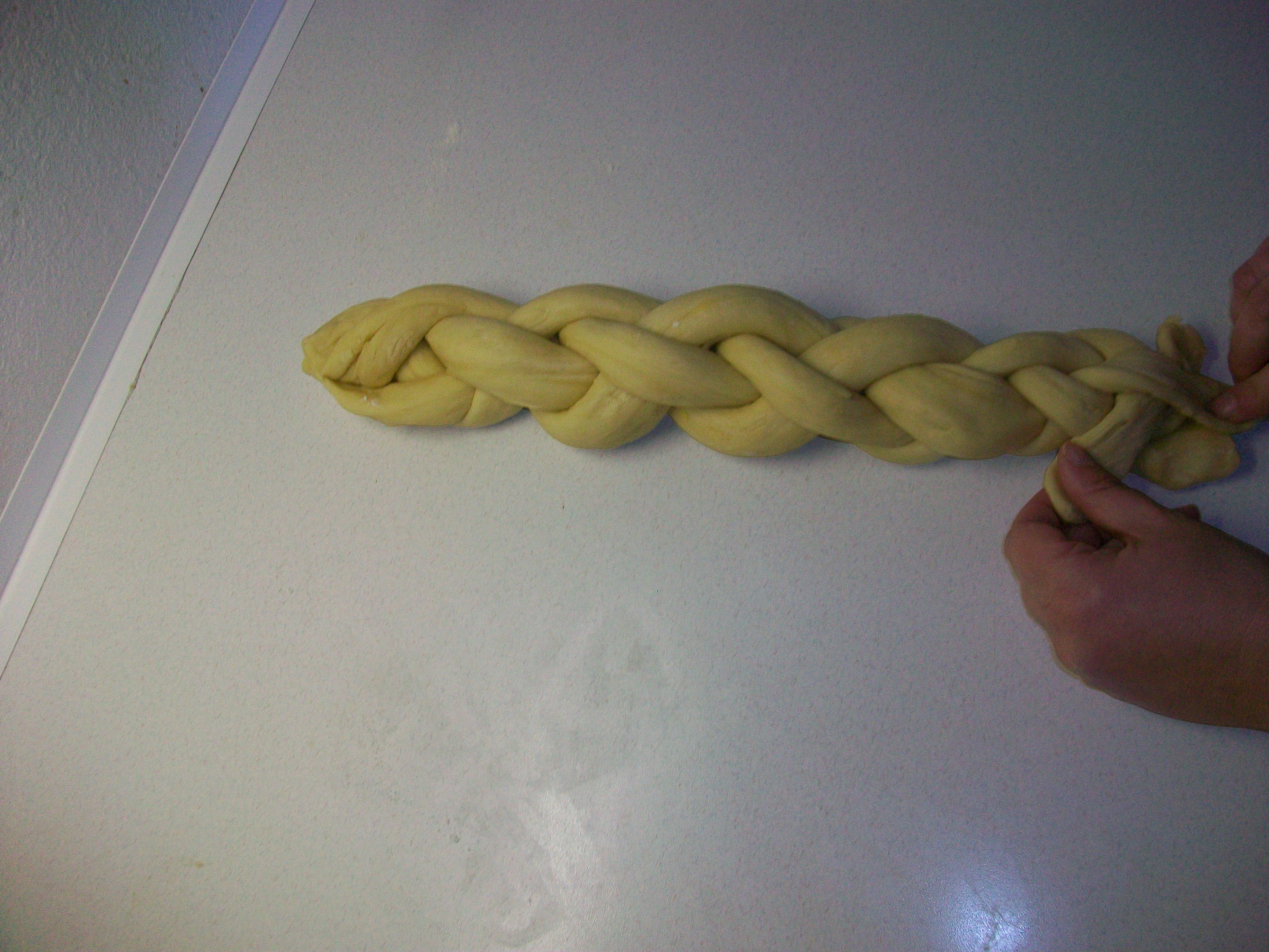 How to Braid Challah - 4 Strand Method. - Instructables
