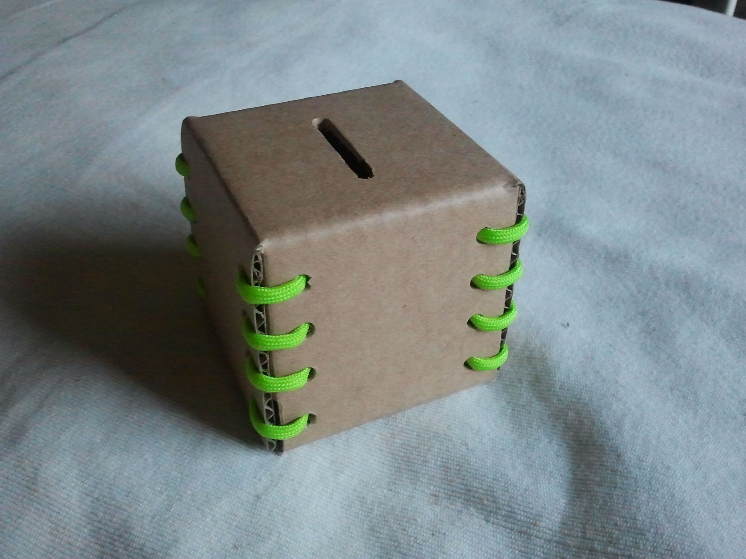 Cardboard Coin Bank - Instructables