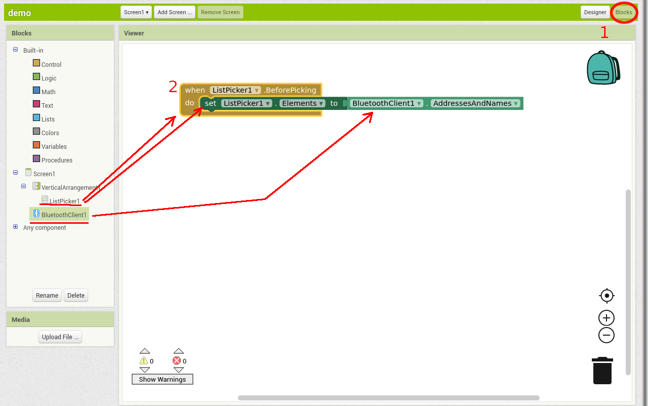 Building a Mobile App to Control Arduino Board Via Bluetooth : 15 Steps ...