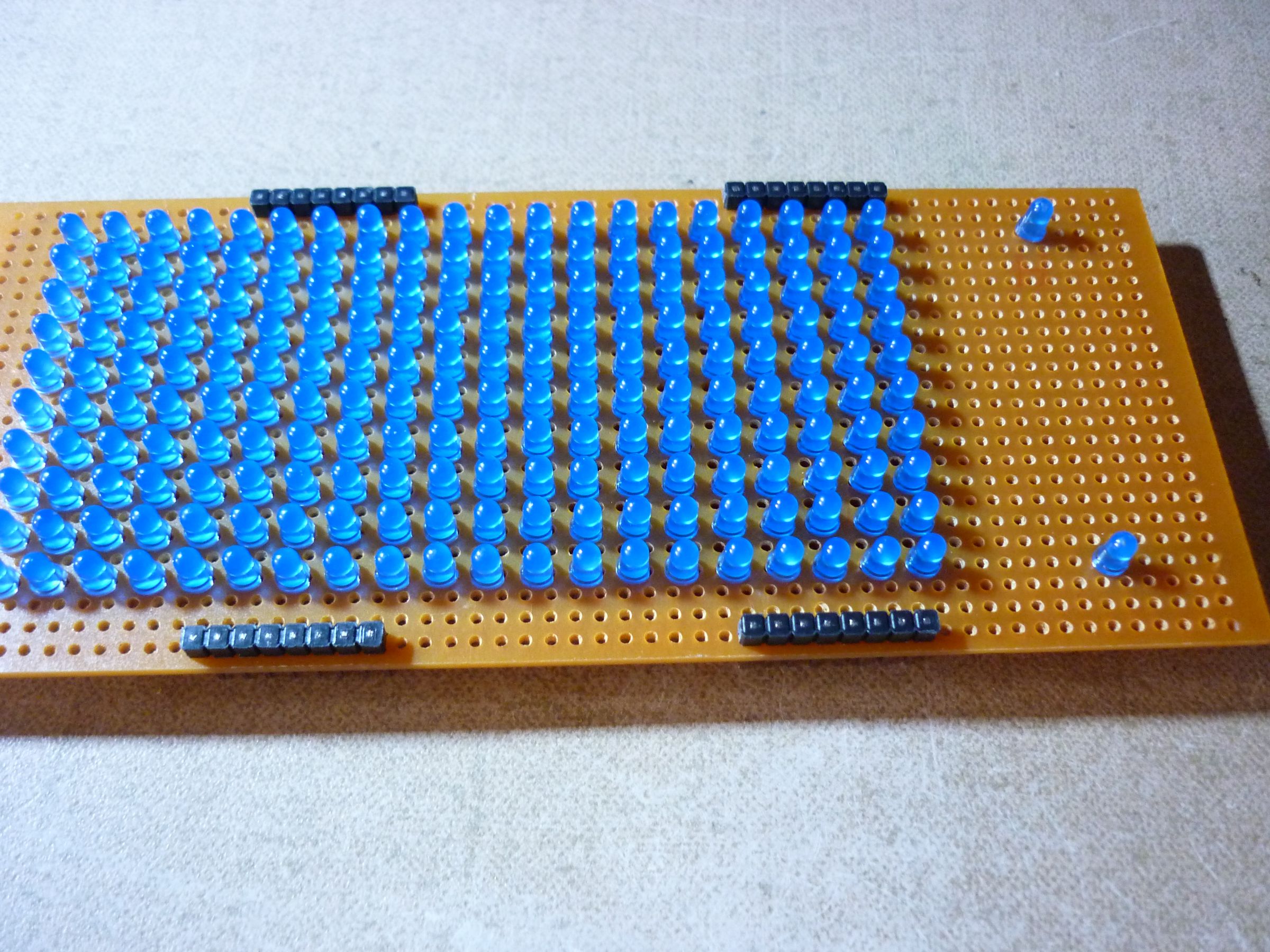 24 X 10 LED Matrix (Arduino Based) : 9 Steps - Instructables