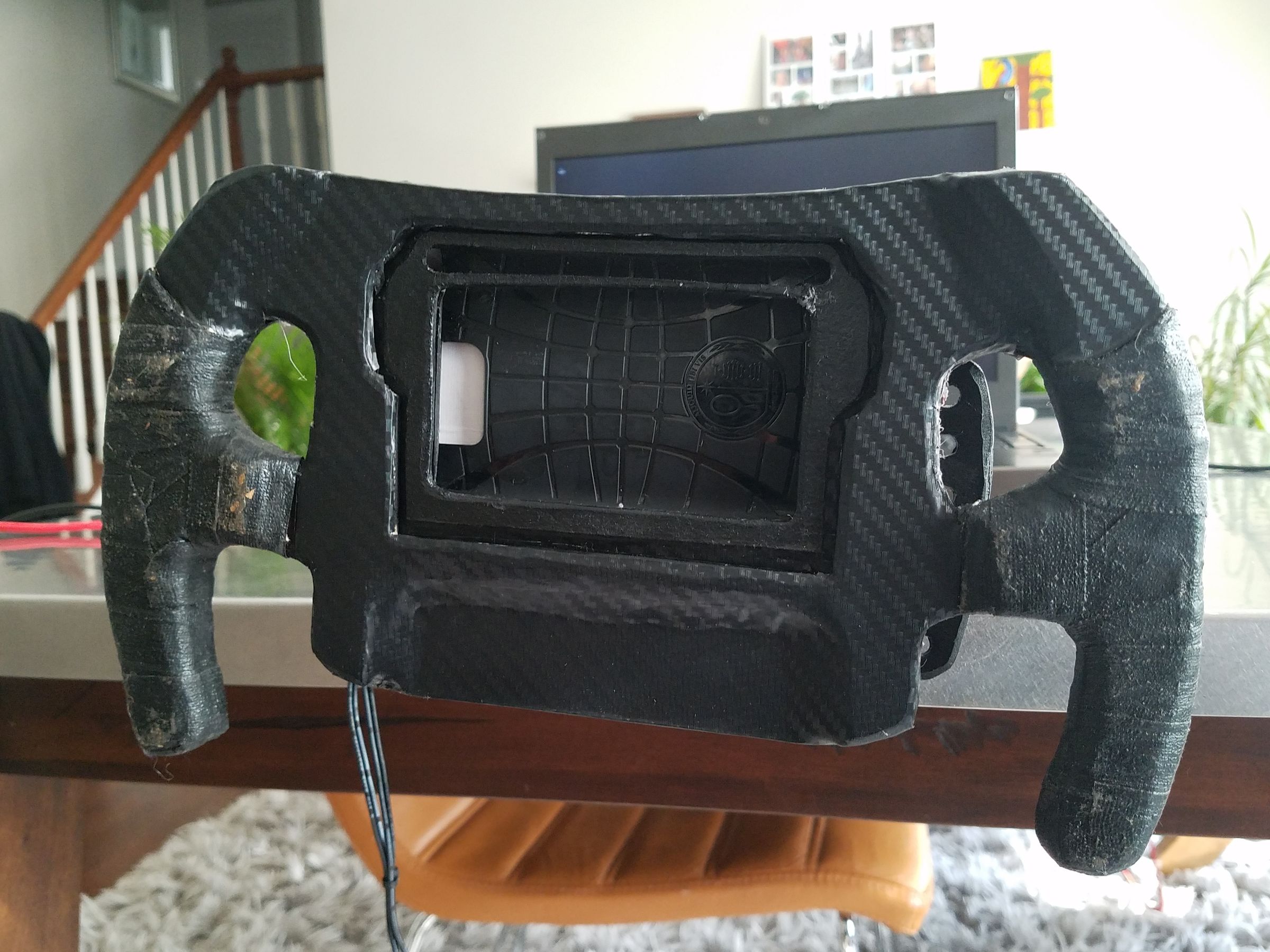 DIY PC Steering Wheel and Pedals From Cardboard! (Feedback, Paddle ...